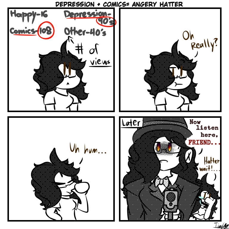 Depression + Comics= Angery Hatter [Mini Comic #9] TinyCY ...