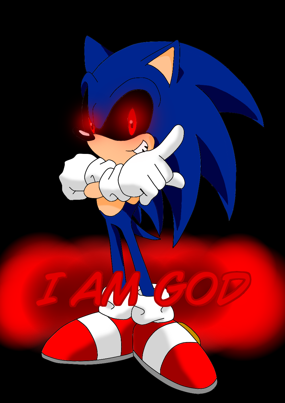 sonic .exe Batichica XD - イラスト ART street (アートストリート)