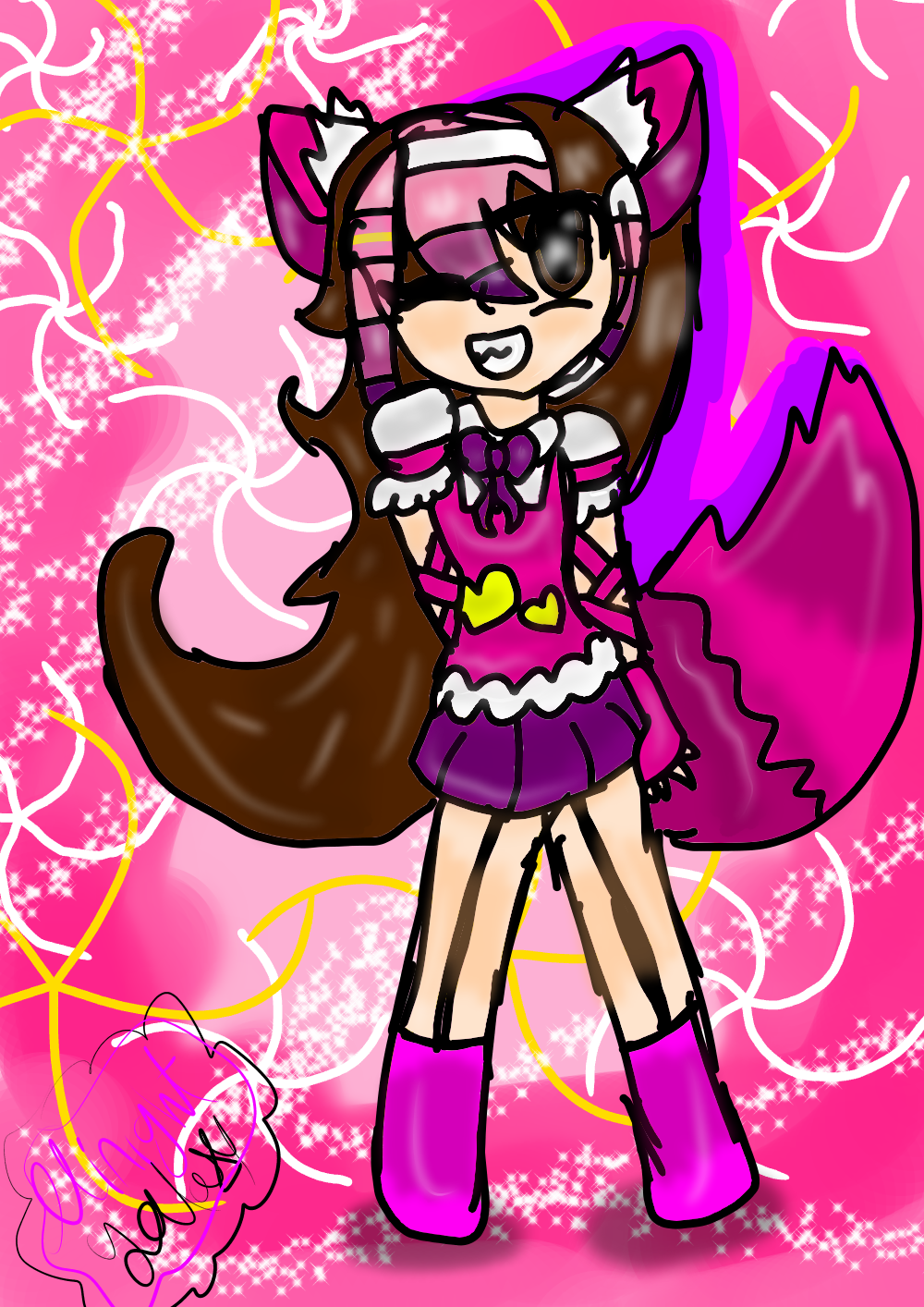 To:Giadina1410 fanf oc MinightIsAwesomeAsSplatoonYay - 插图 ART street