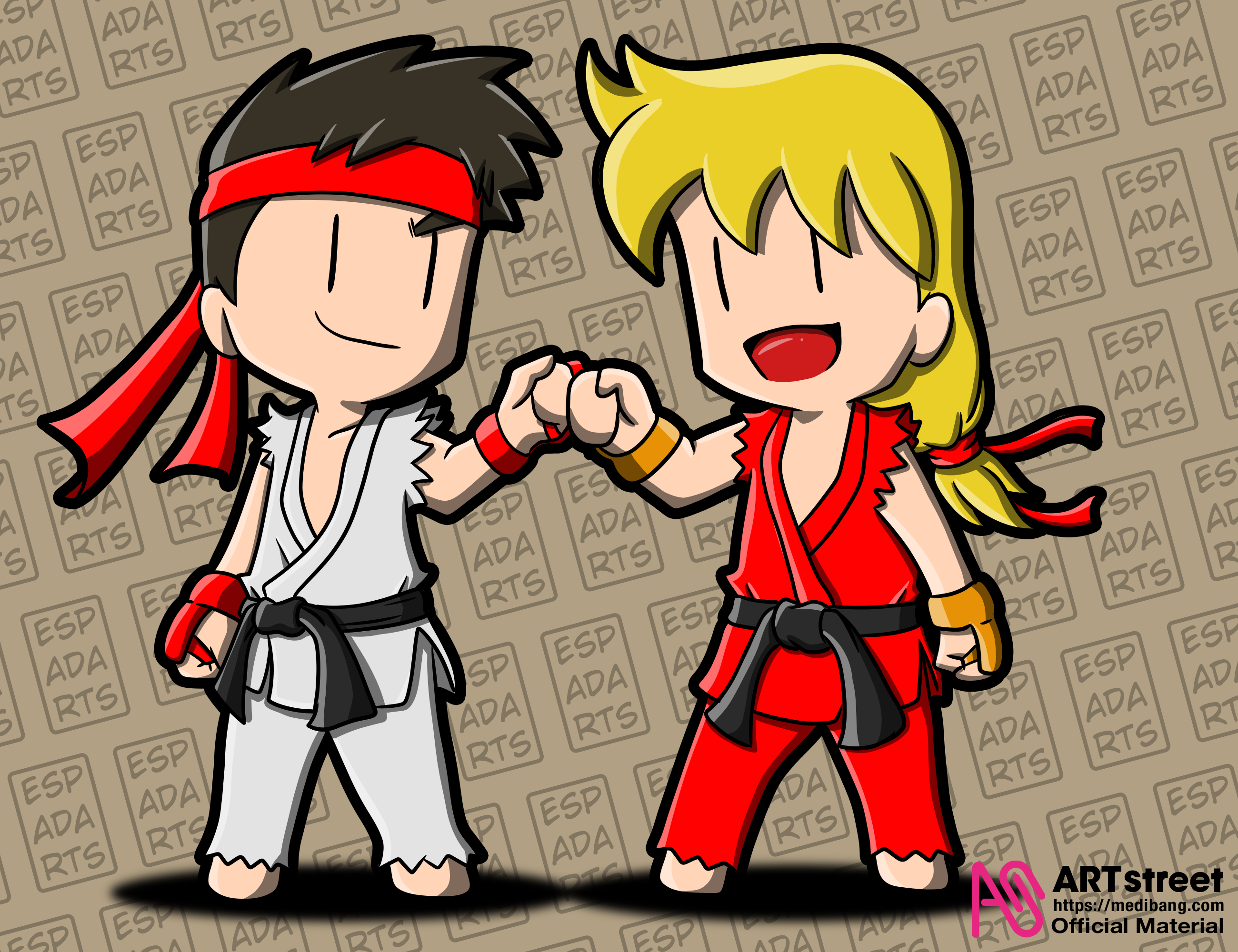 Fighter's Friend Espadarts - Illustrations ART street