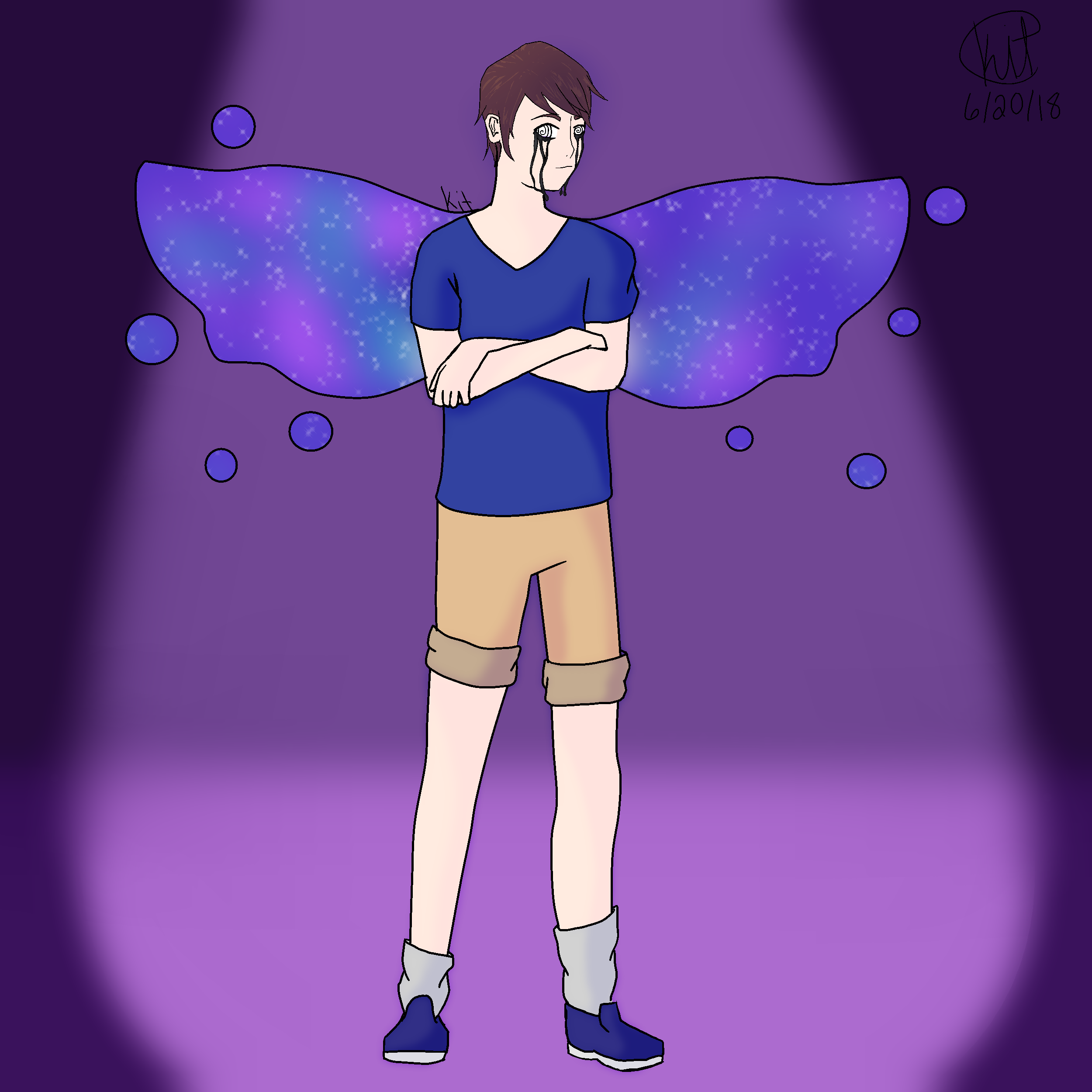 Galaxy Jonny (LeBanana’s OC) Kitastrophe - Illustrations ART street