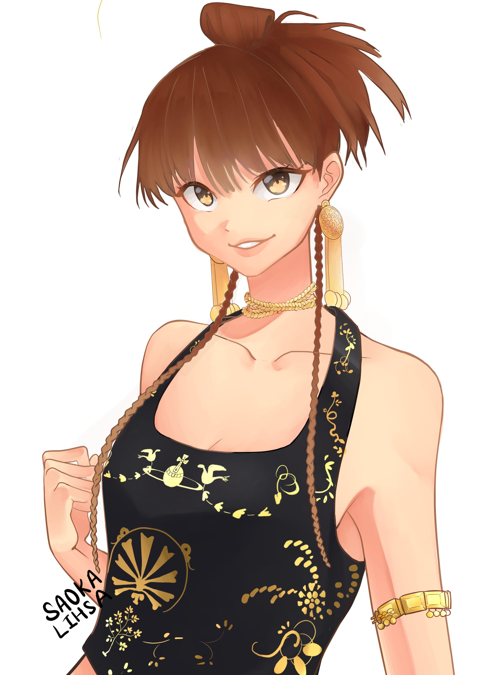 Lalisa Fanart Saoka Lihsa Illustrator - 插图 ART street