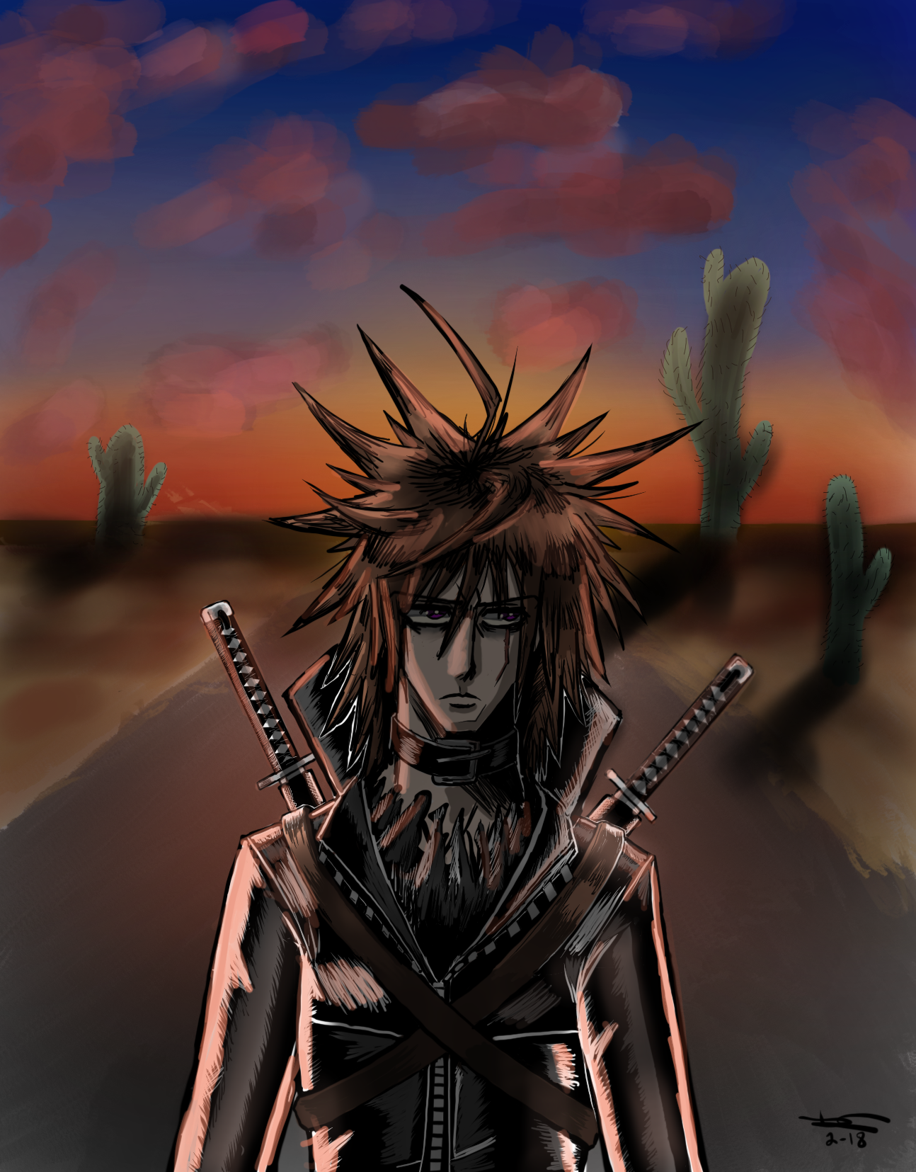 Edgy Sunset Shaddy2001 - 插图 ART street