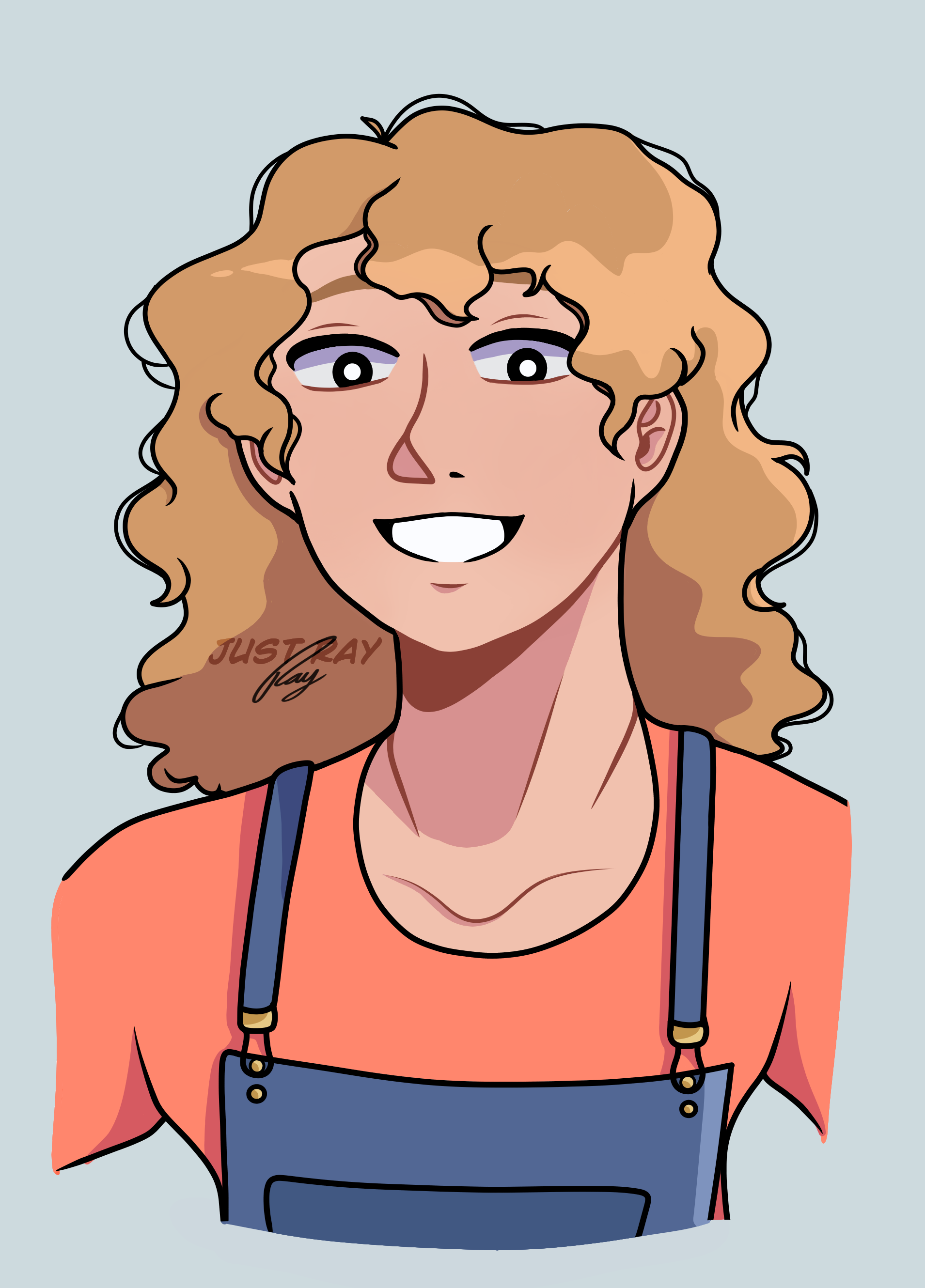 Lucy`s Portrait Just Ray - Illustrations ART street