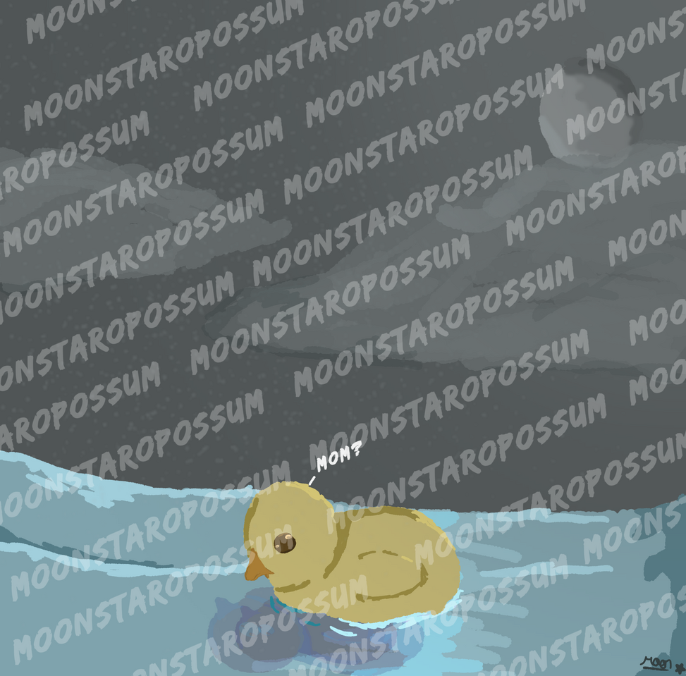 lost duck Nonbinary_Moth - 插图 ART street