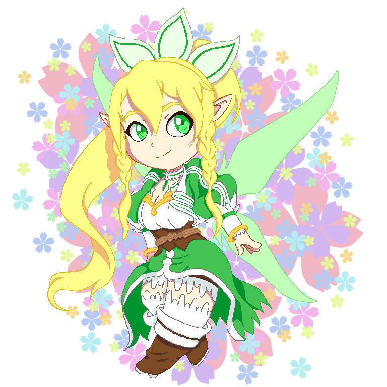 Chibi Leafa-chan ManaMi - Illustrations ART street