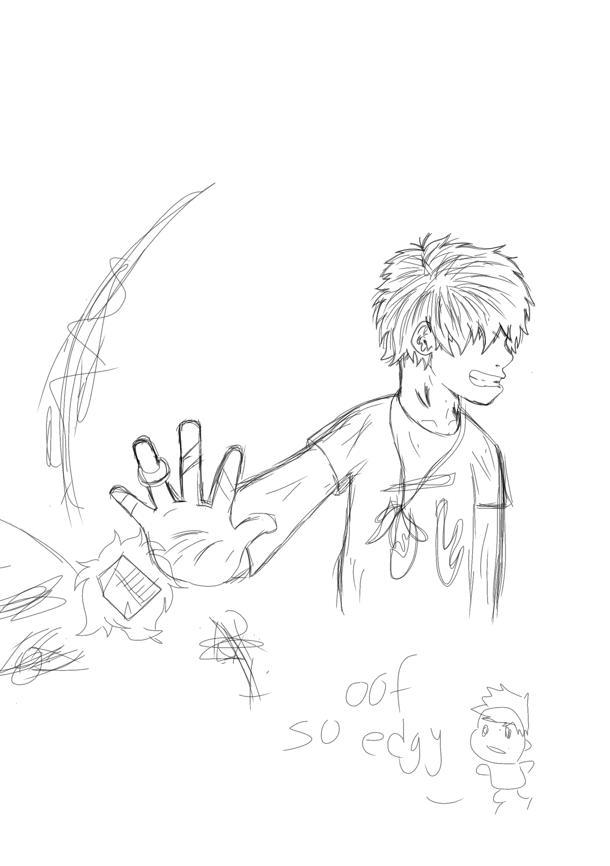 Sketch N。1 “Eh gee” 「Koizumi」 - Illustrations ART street