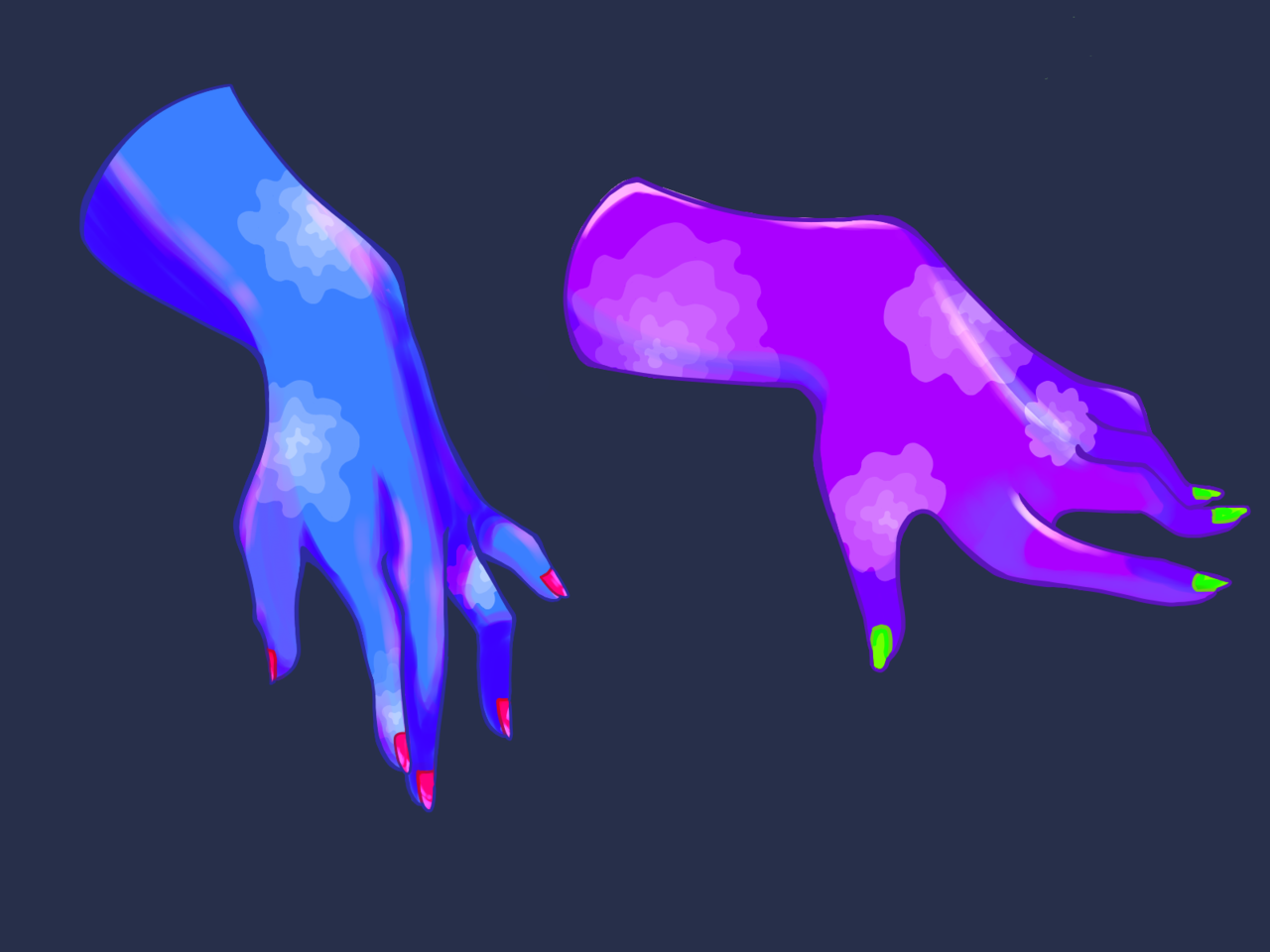 hand + shading practice :) martini - Illustrations ART street