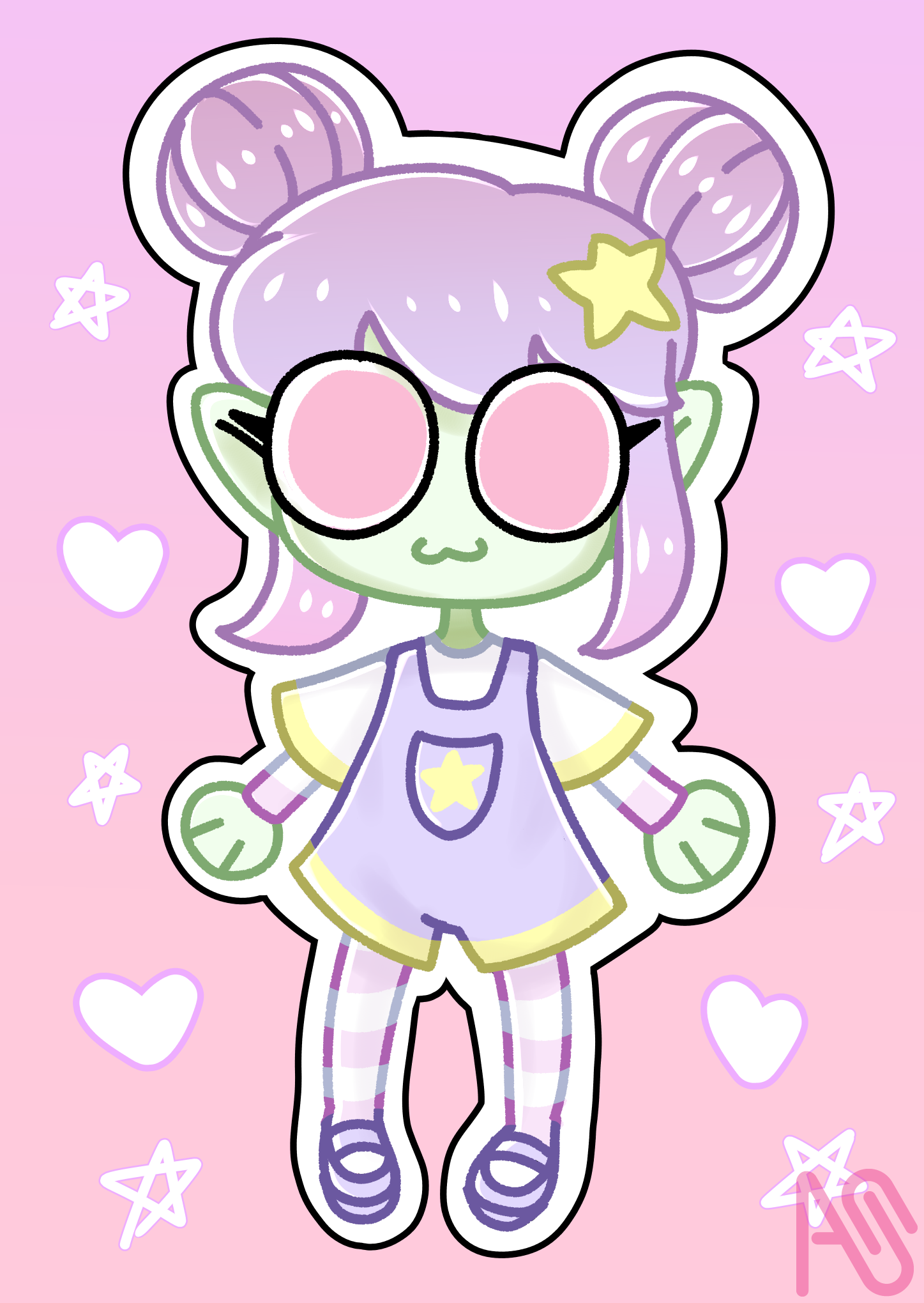 A gift fanart for "Dreamy_mocha" ゴオベル (goob) - Illustrations ART street