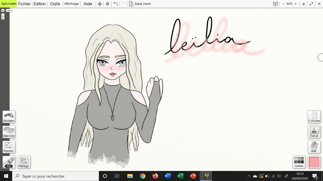 Original Character for Hunter X Hunter (Leilia) no_name003 - Illustrations ART street