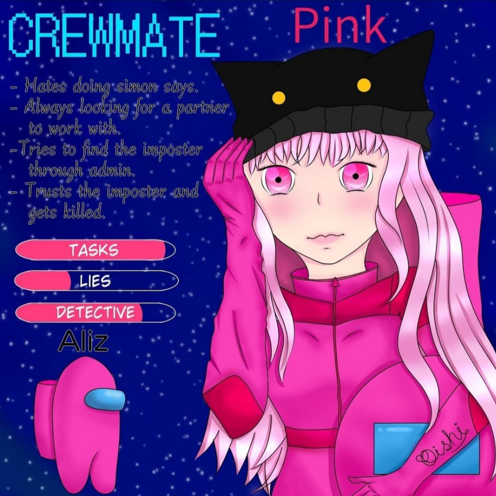 Aliz Among us (oc) Oishi Chan - Illustrations ART street