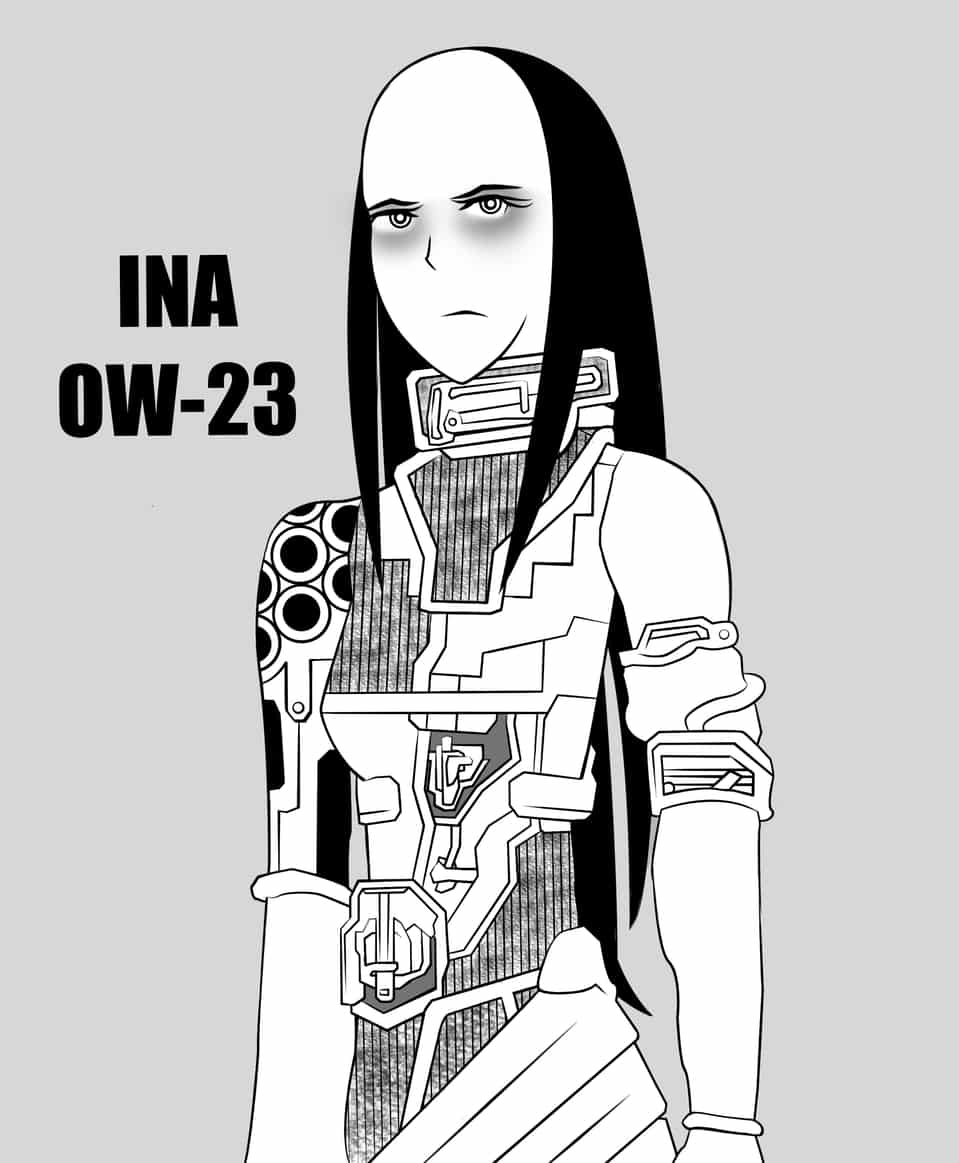 INA OW-23 NINEX - Illustrations ART street