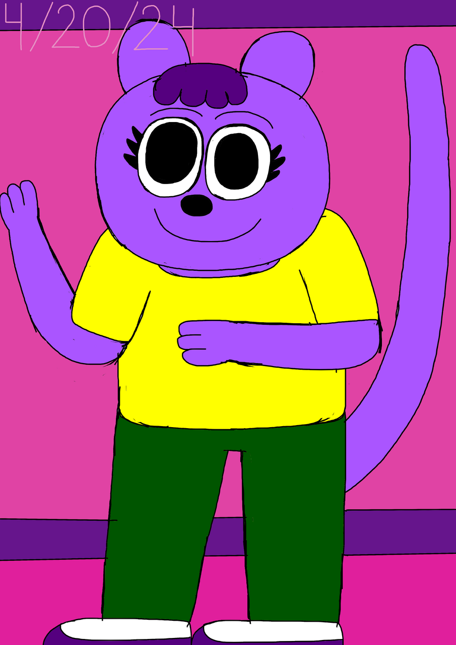 Stacey Mouse in My Style 2024 NaimahTaylor - Illustrations ART street