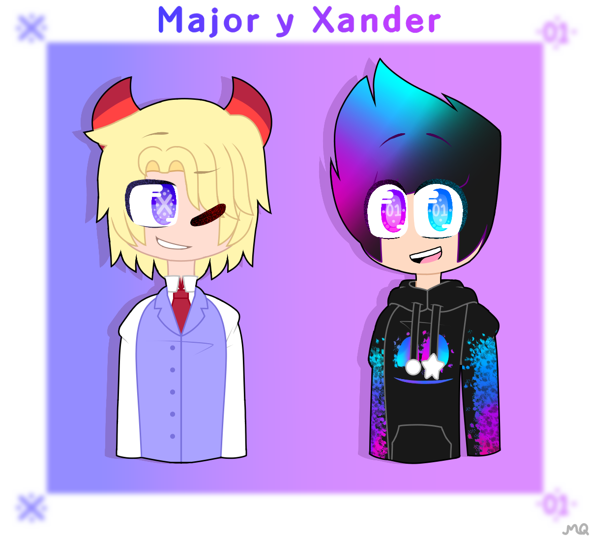 💜⌑⌜•˙˖∘ Major y Xander UwU ∘˖˙•⌝⌑💙 ˙•˖𝙼𝚢𝚜𝚝𝚒𝚌 𝚀𝚞𝚊𝚛𝚝𝚣˖•˙ - Illustrations ...