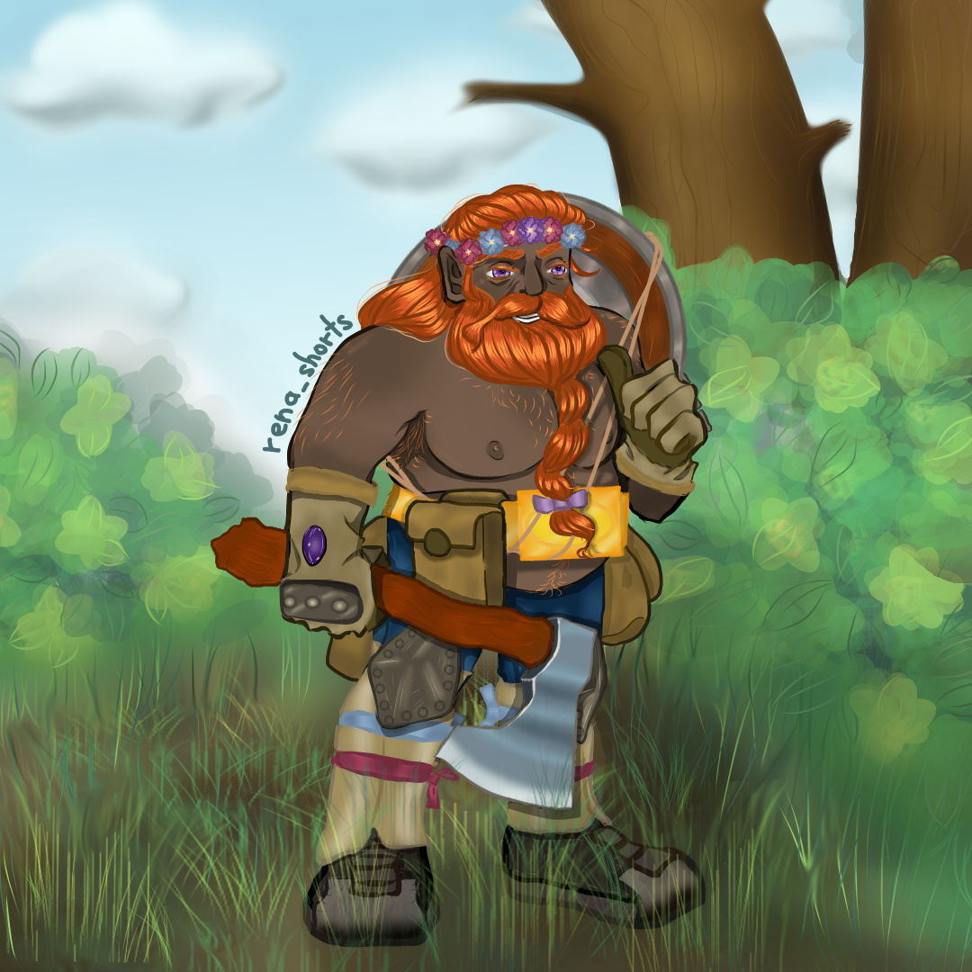 My friend's OC Rena_Shorts - Illustrations ART street