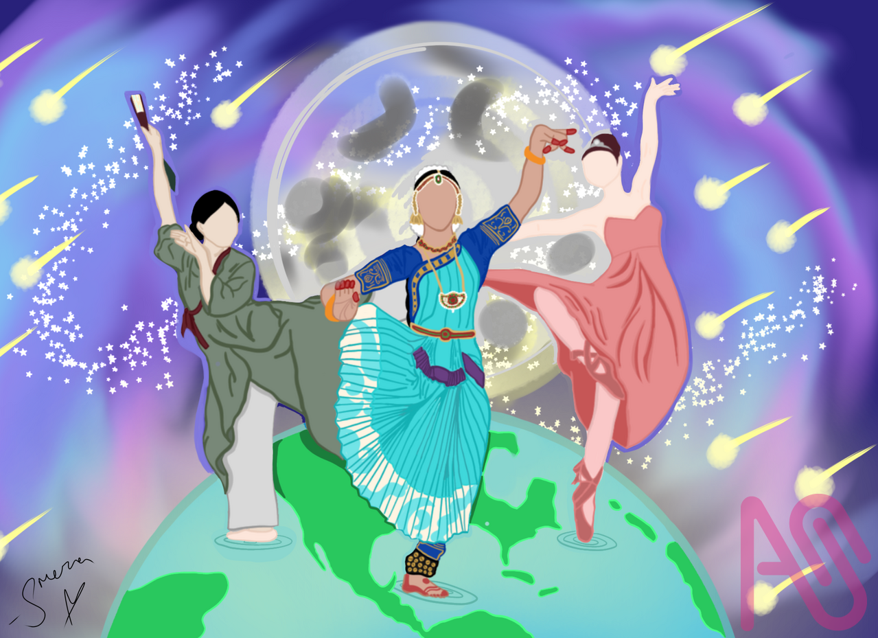 Unity Through Dance, J-Hope, and Sathi Smeraark! - Illustrations ART street