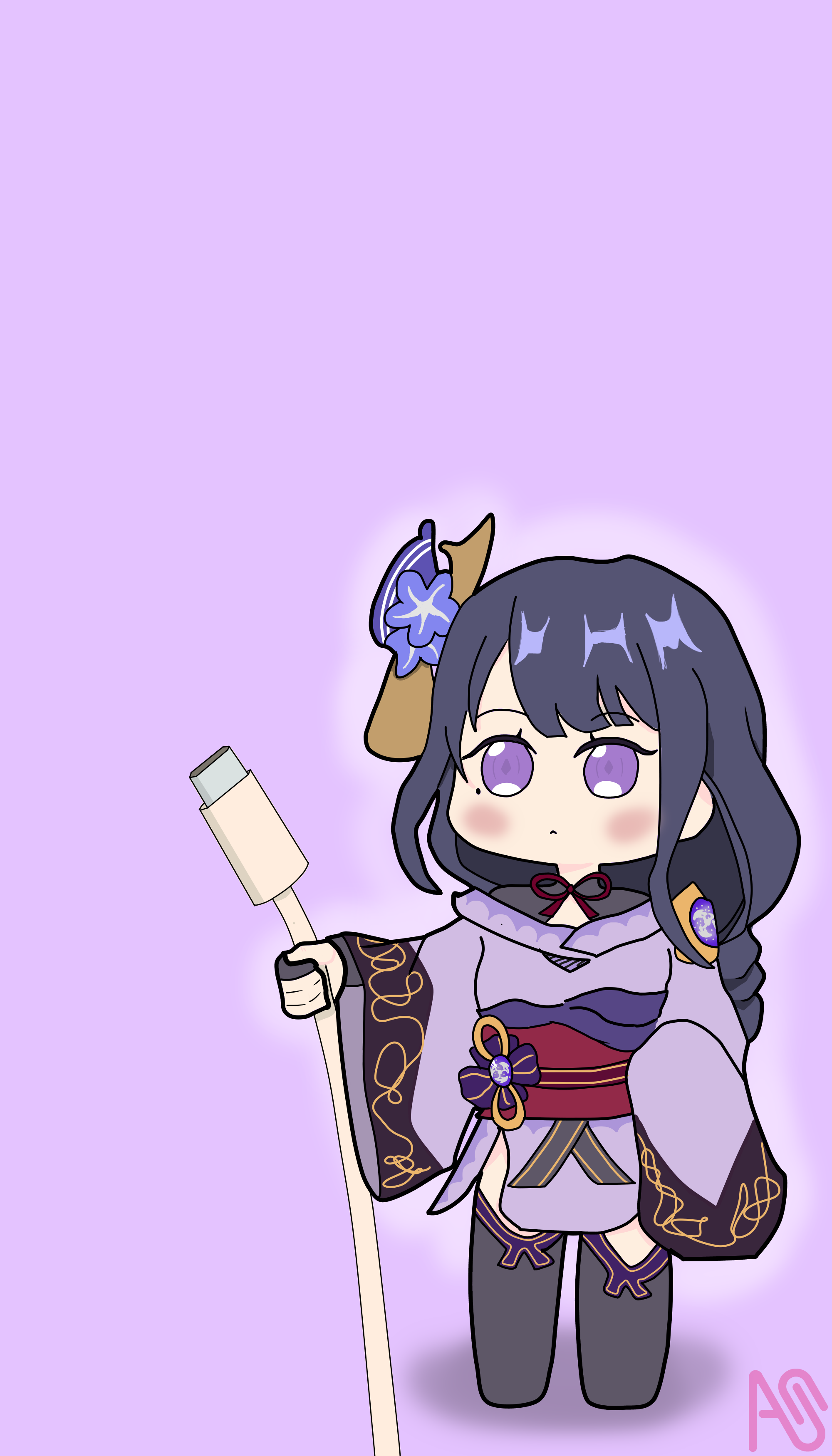 Shogun Raiden(Ei) Tatsumi02233 - Illustrations ART street