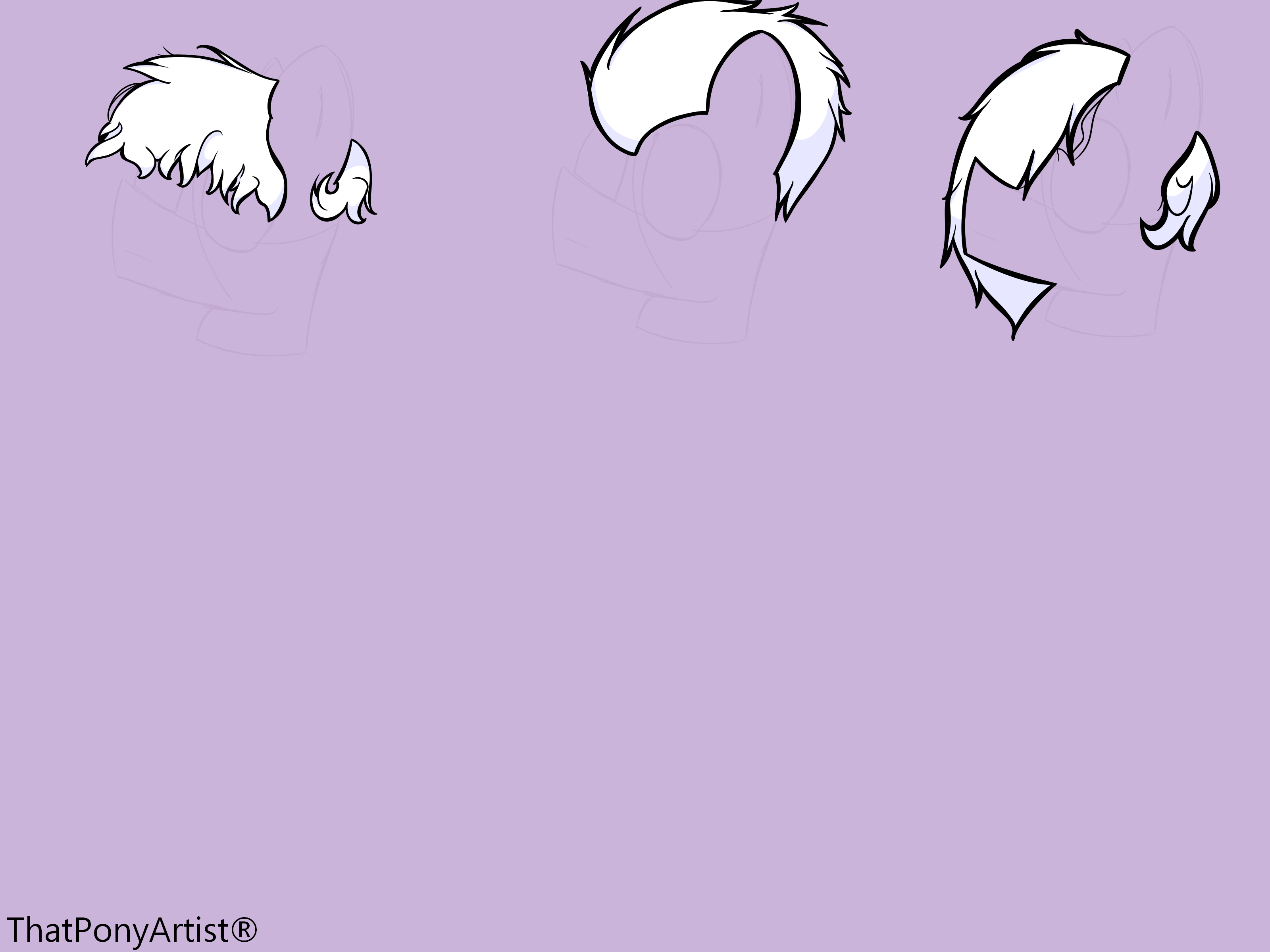 MLP Mane/Hair refence (unfinished) thatponyartist - Illustrations ART ...