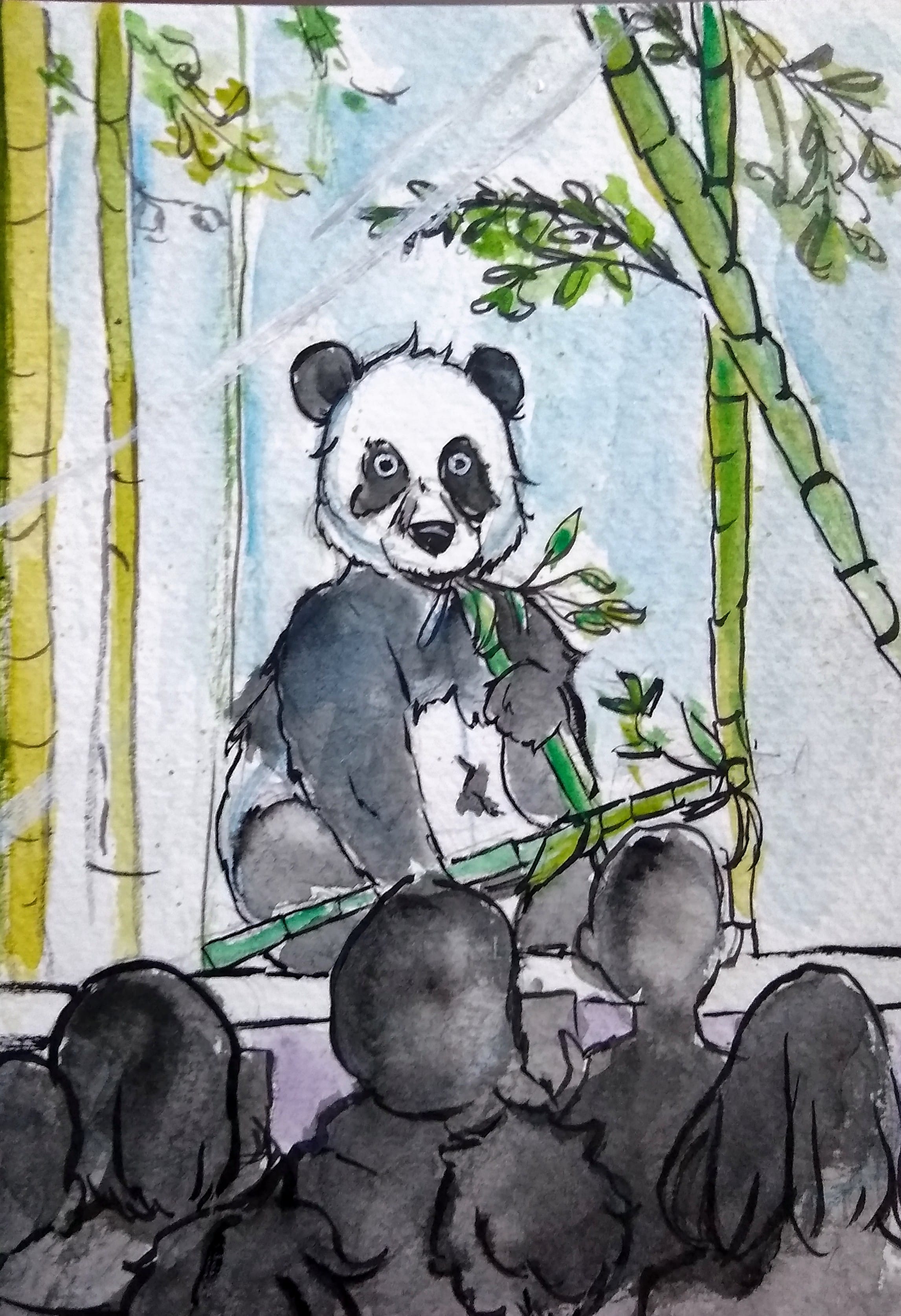 panda rokuro - Illustrations ART street