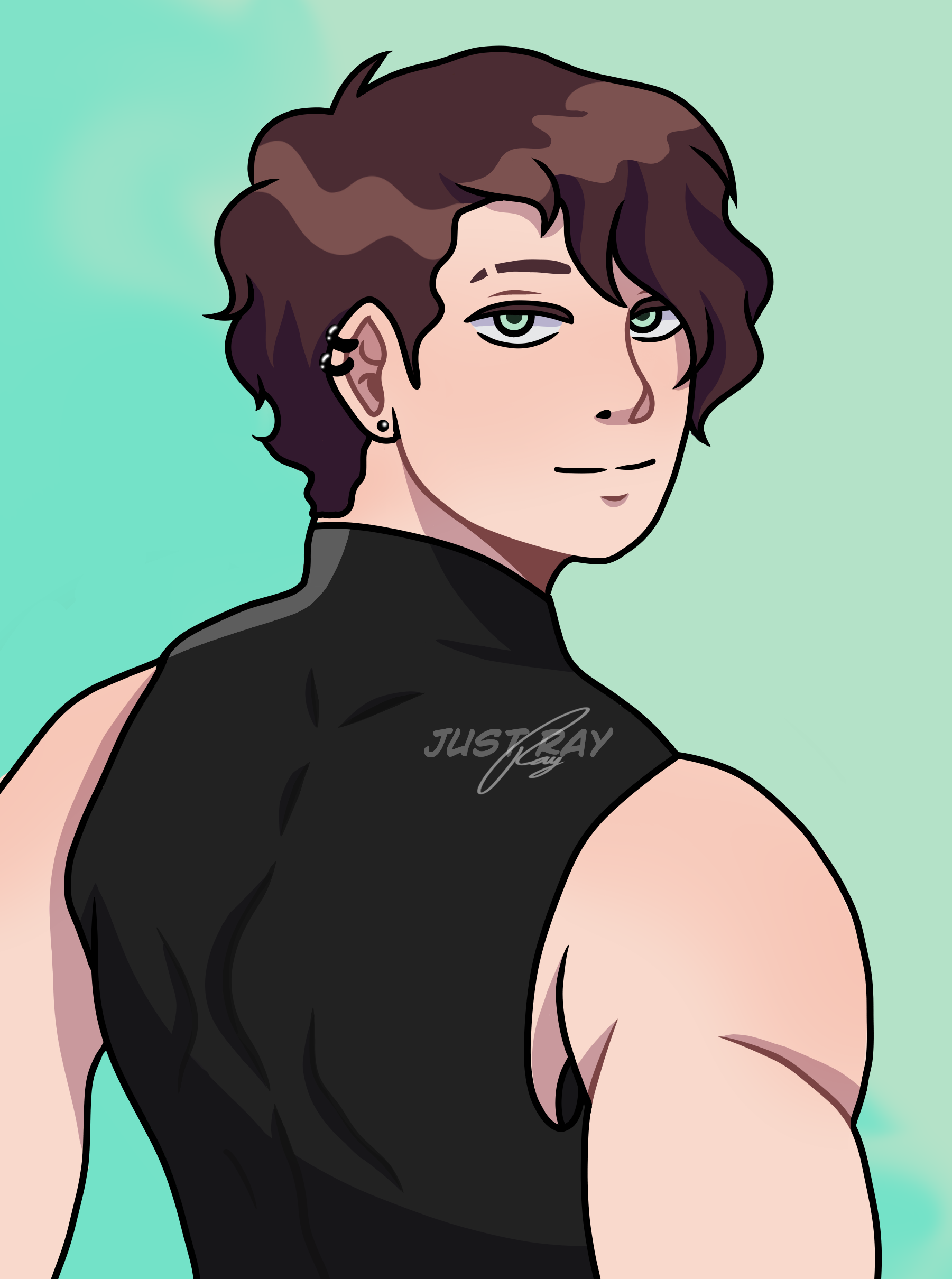 Yuri's portrait Just Ray - Illustrations ART street