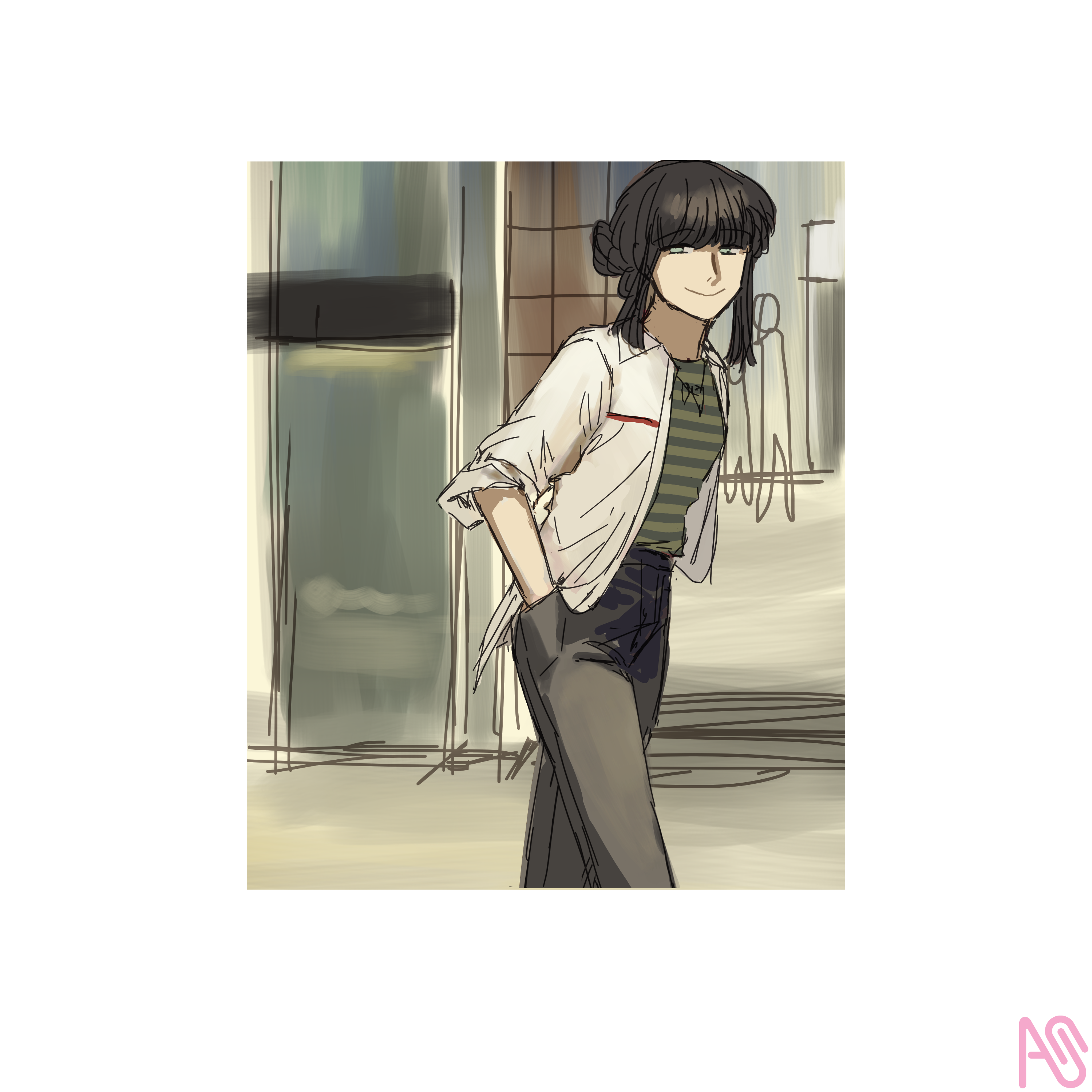 Baked sweet potato + stuff i wont finish toatoa - Illustrations ART street