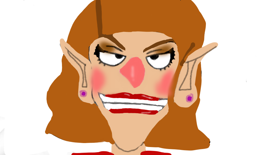 waluigi in drag Hannah.e.ford - Illustrations ART street