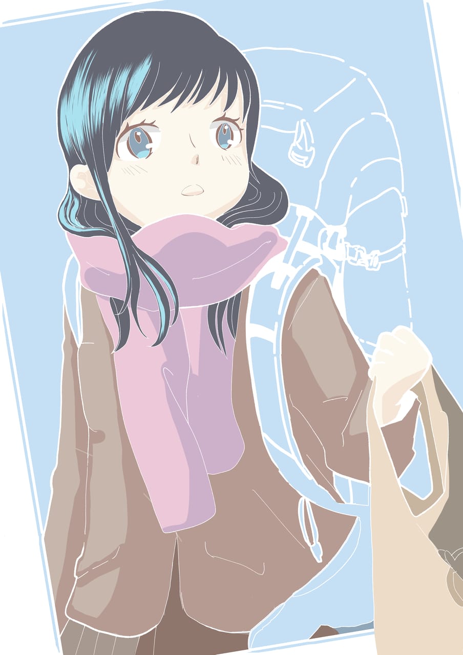 登山部買い出し中 ippen - Illustrations ART street