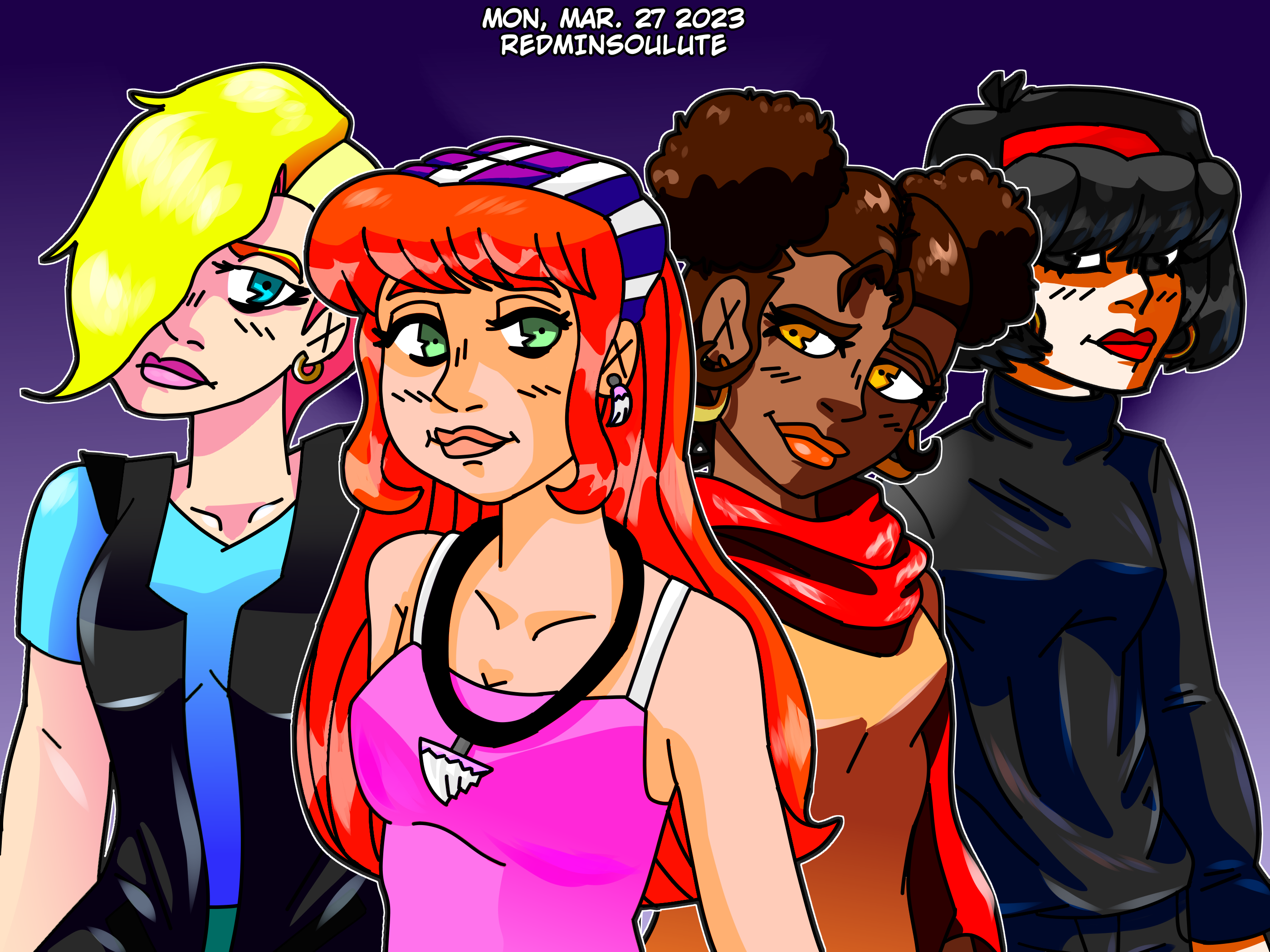 BFF (Best Friends for Life) by REDMINSOULUTE Redmin_Soulute - Illustrations ART street