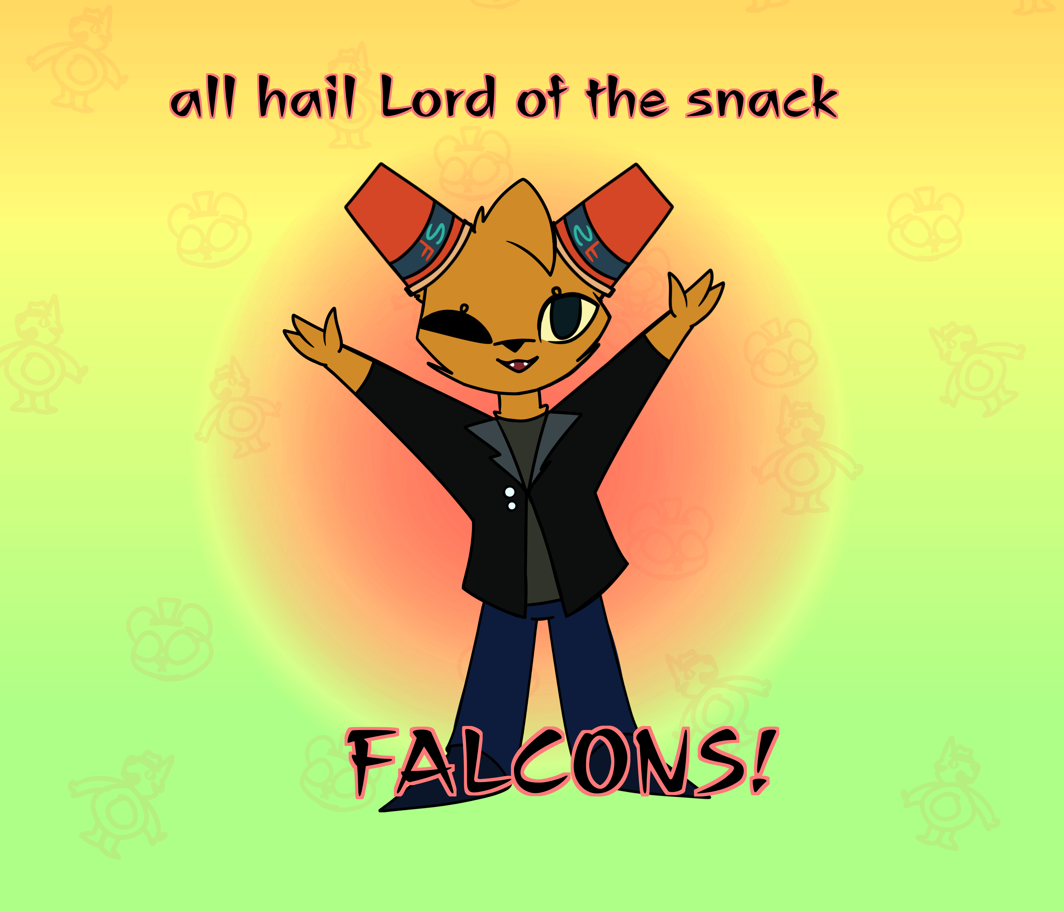 LORD OF THE SNACK FALCONS >:3 Goomergrubby - 插图 ART street