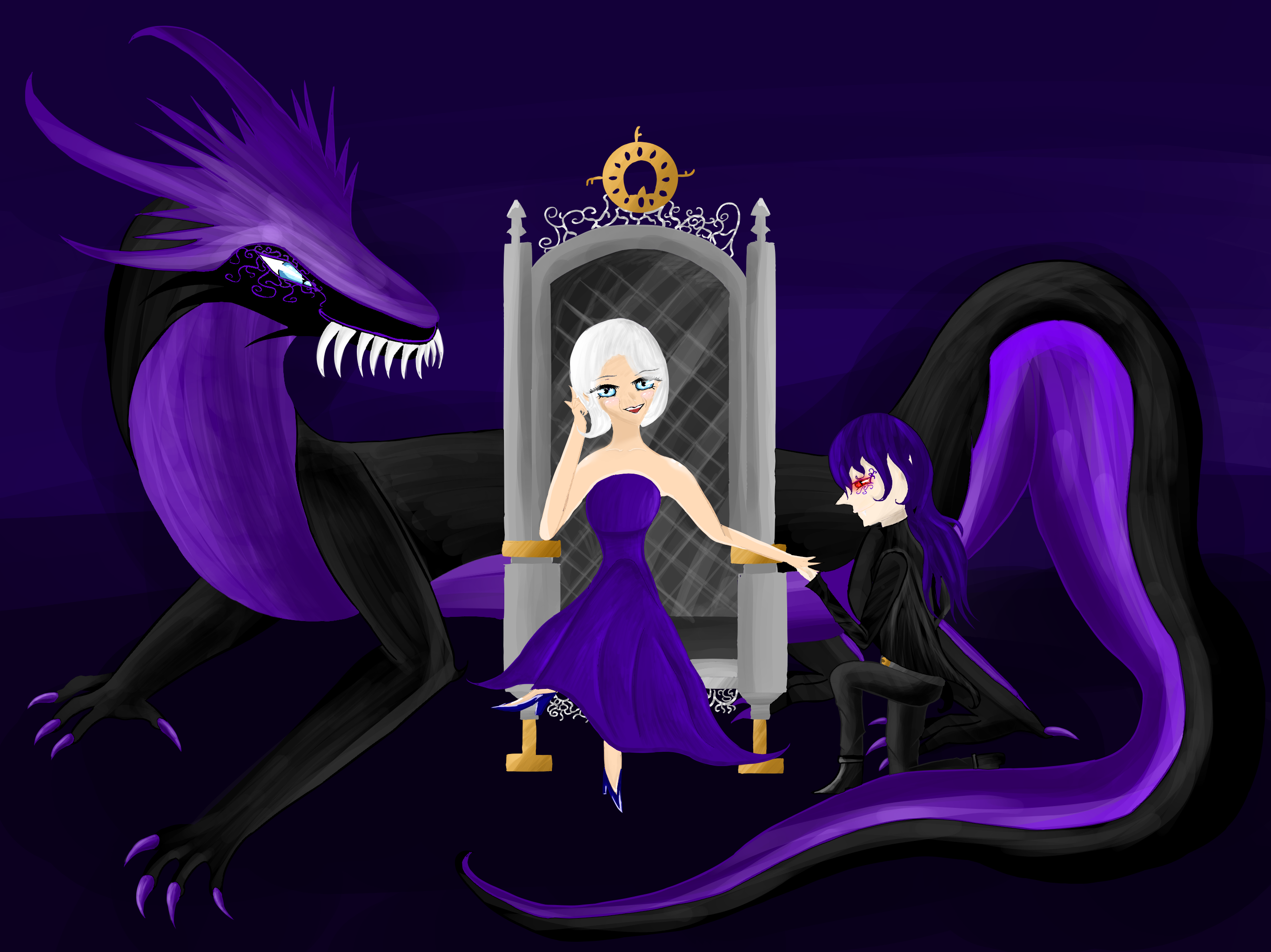 The Queen Luna - Illustrations ART street