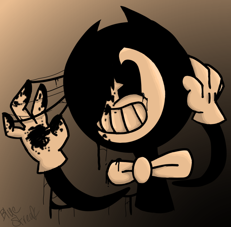 Bendy's Ink BlueStreakLion - Illustrations ART street