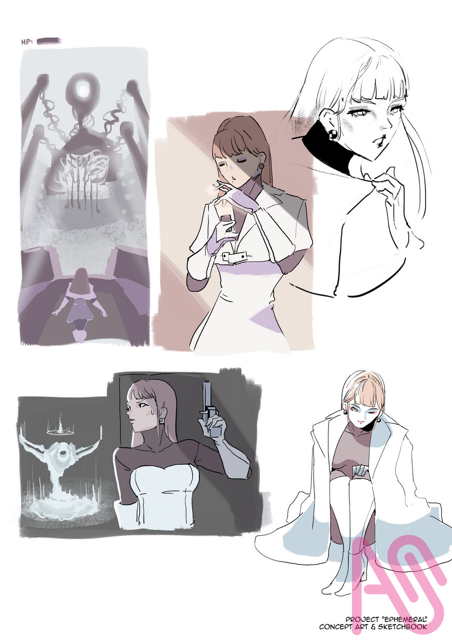 [Ephemeral] - Concept Art & Sketchbook (3) Golden Aries - Illustrations ...