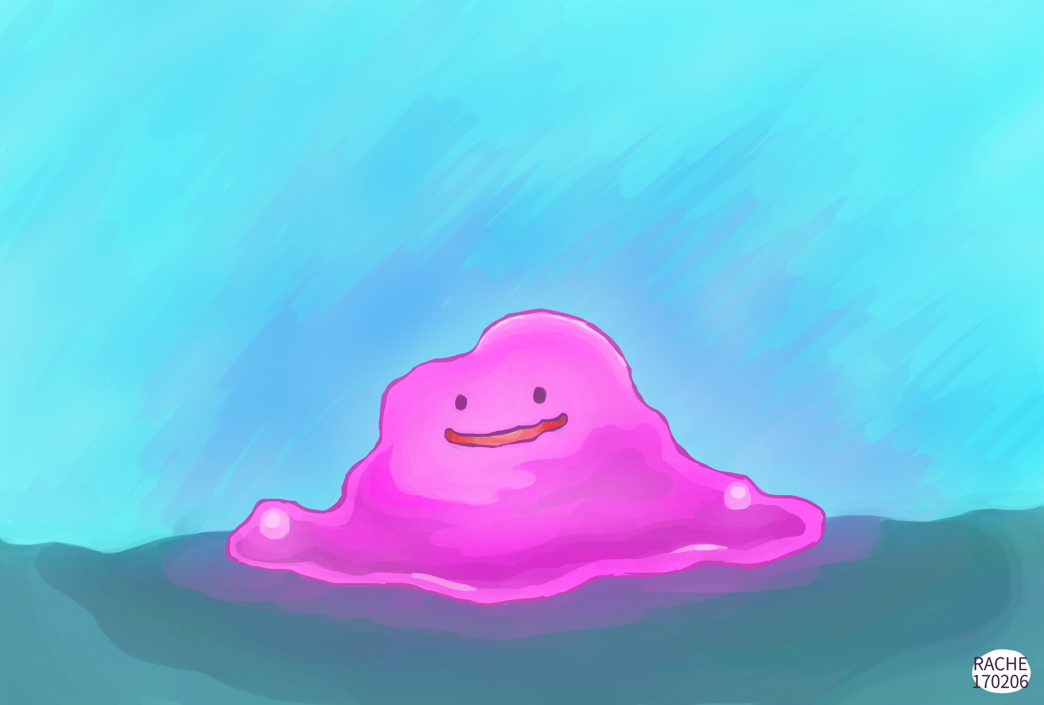 A Wild Ditto Appeared! Rachiello - 插图 ART street