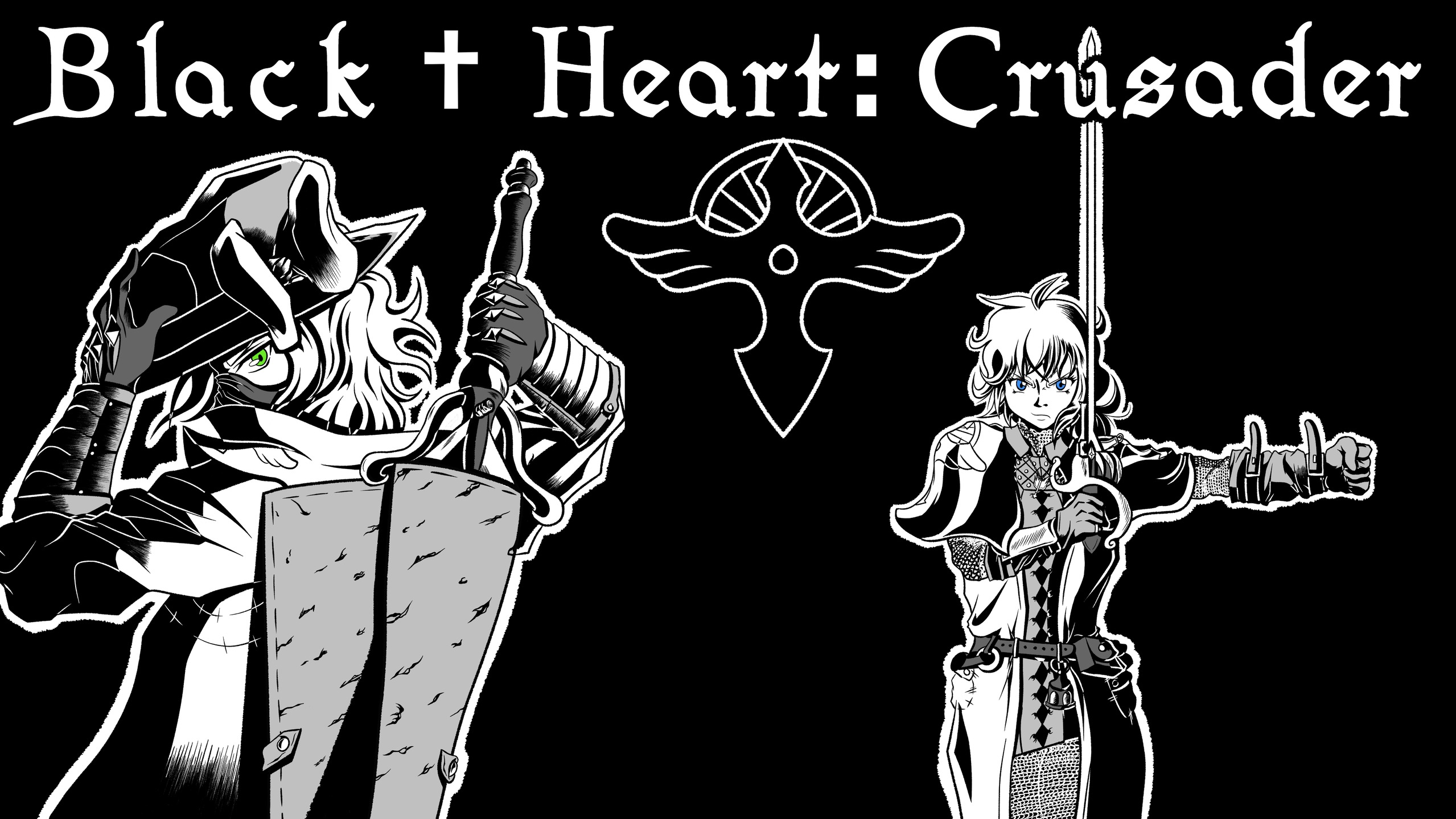 Black † Heart: Crusader #001 | MANGA Plus Creators by SHUEISHA