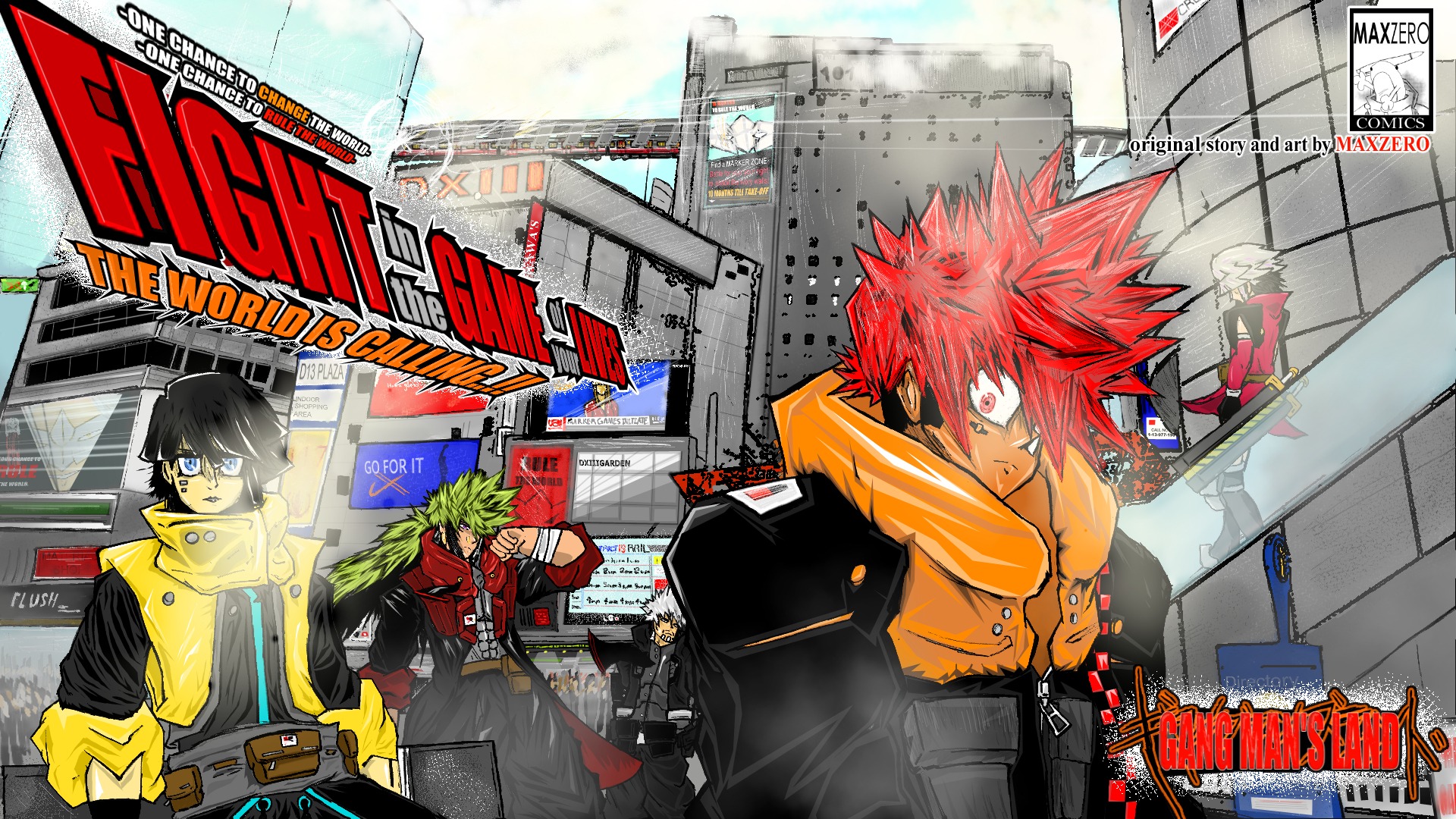 GANG MAN'S LAND | MANGA Plus Creators by SHUEISHA