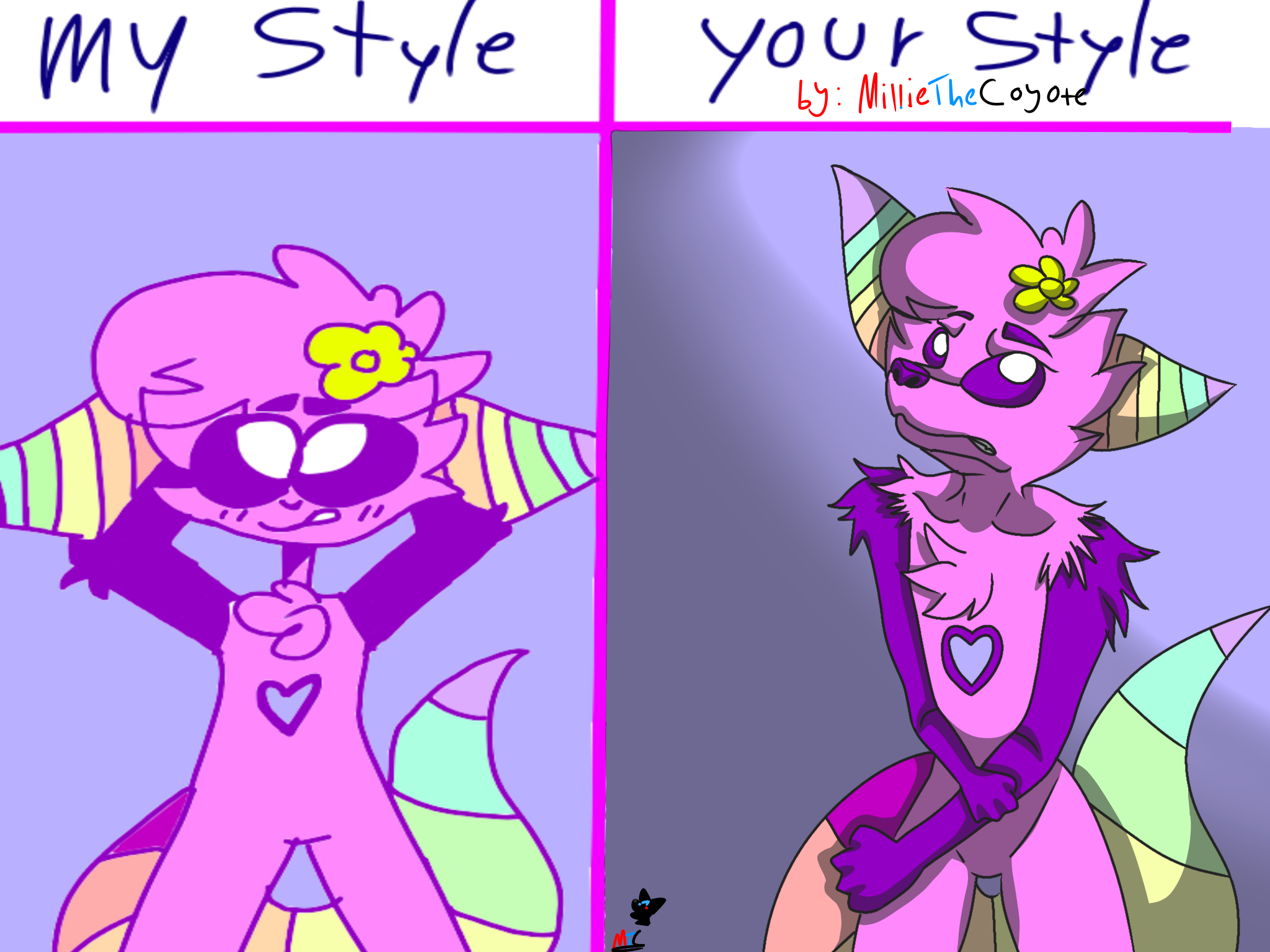 mine is in the right MillieTheCoyote - Illustrations ART street