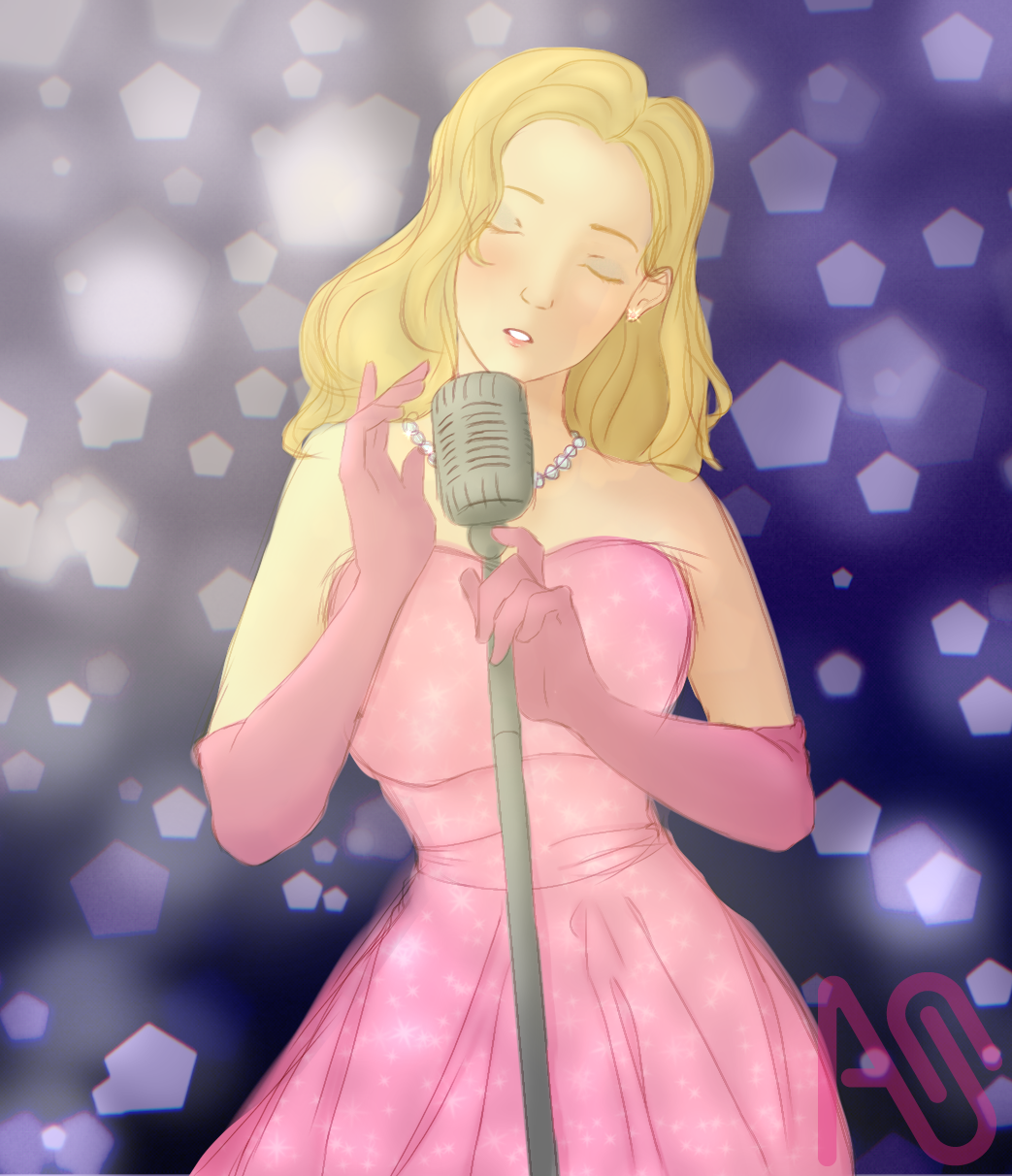 Cabaret Singer SakuraNao23 - Illustrations ART street