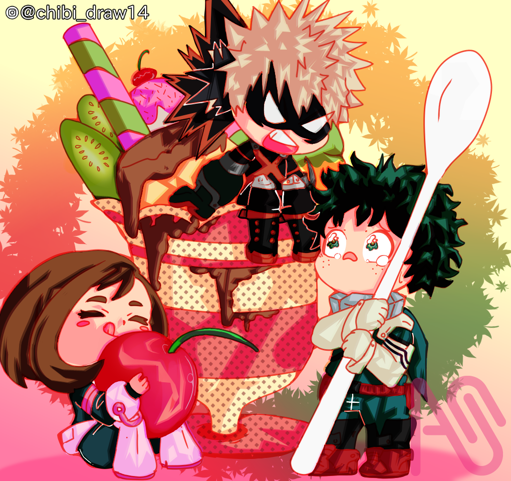 Postre 2 Karen_chibi_draw14 - Illustrations ART street