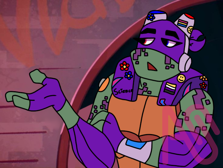 Rise!TMNT Donnie Agender_Rat - 插图 ART street