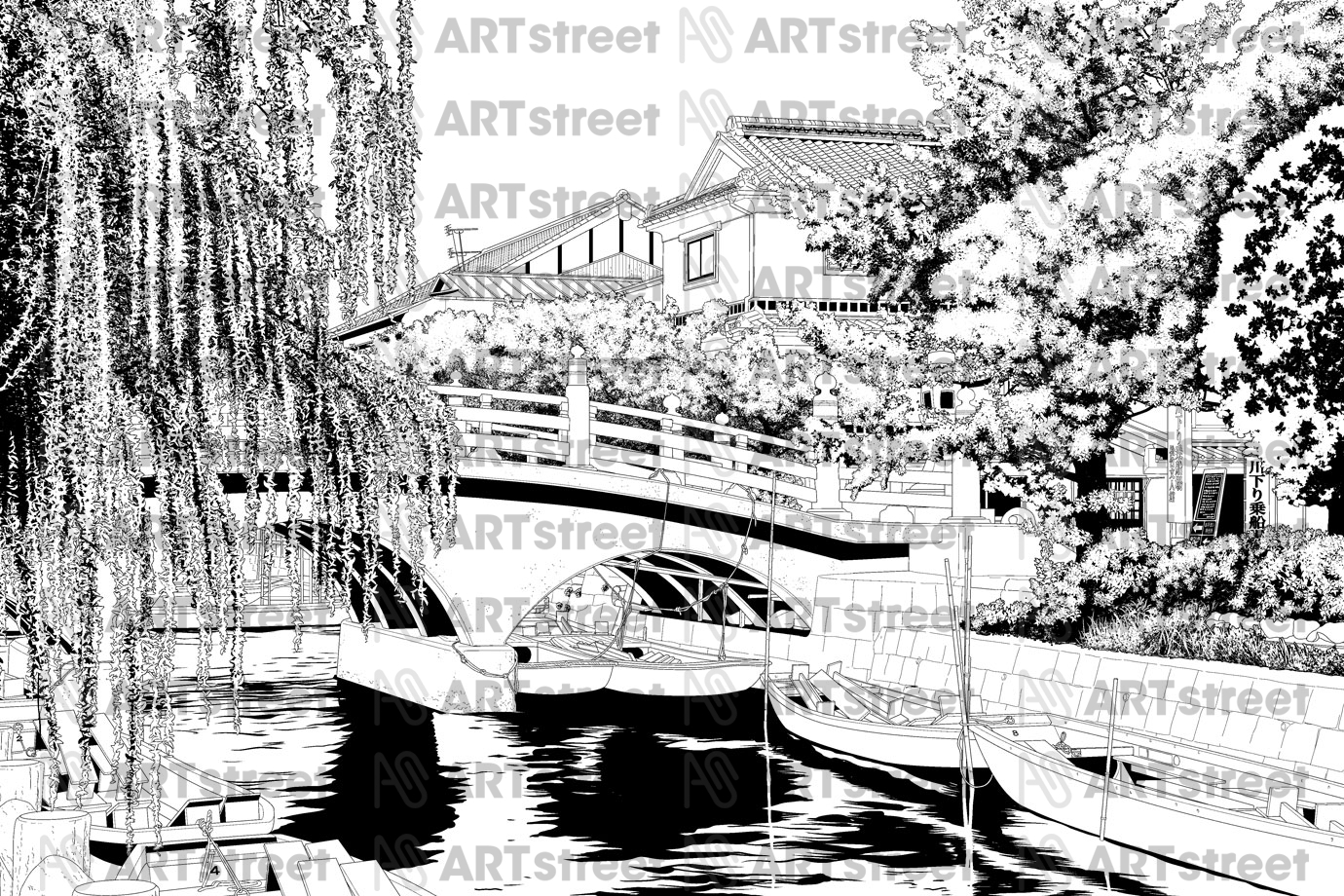City of Water | Digital Illustration Materials | ART street by MediBang