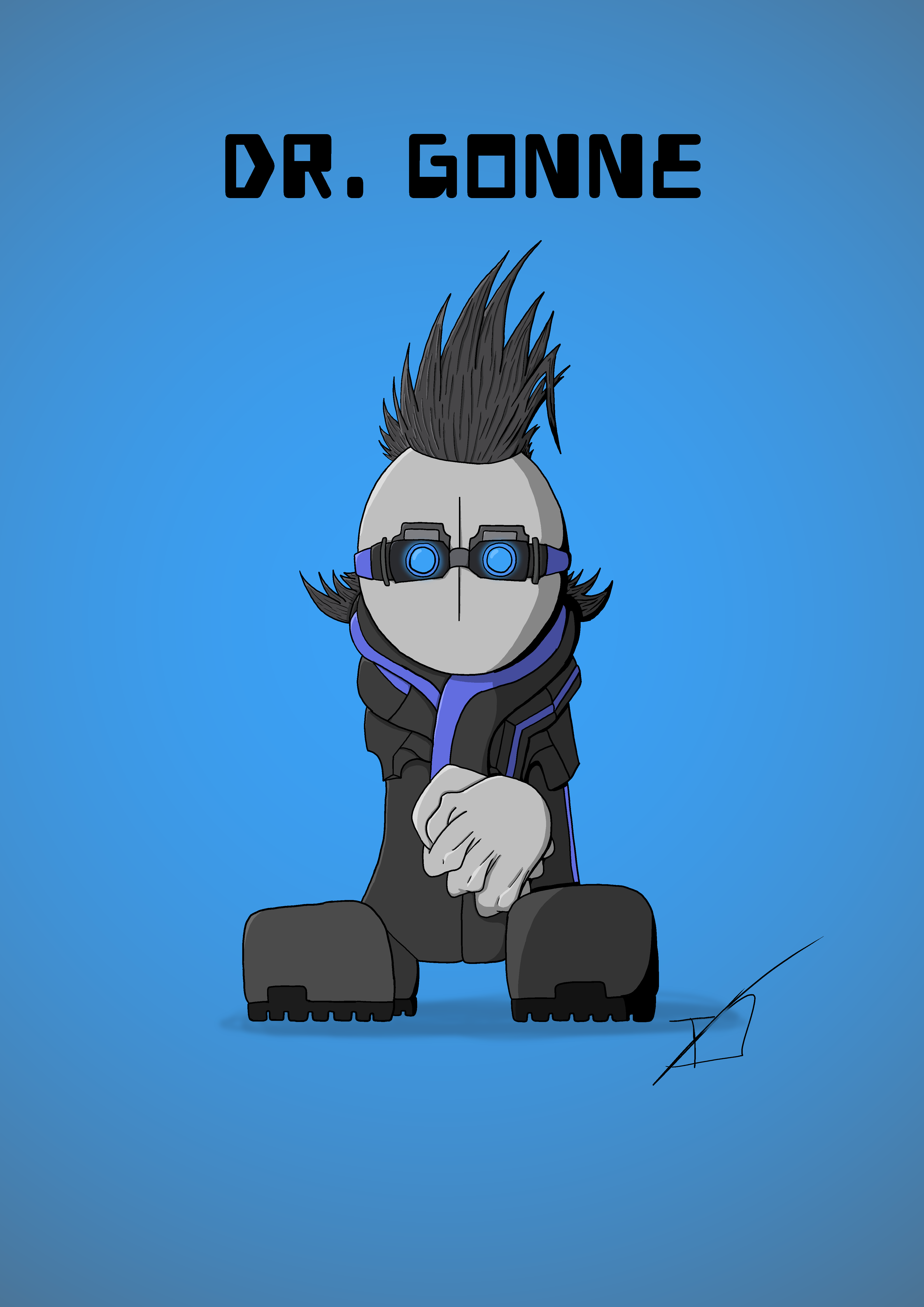 Dr. Gonne Peste Negra - Illustrations ART street