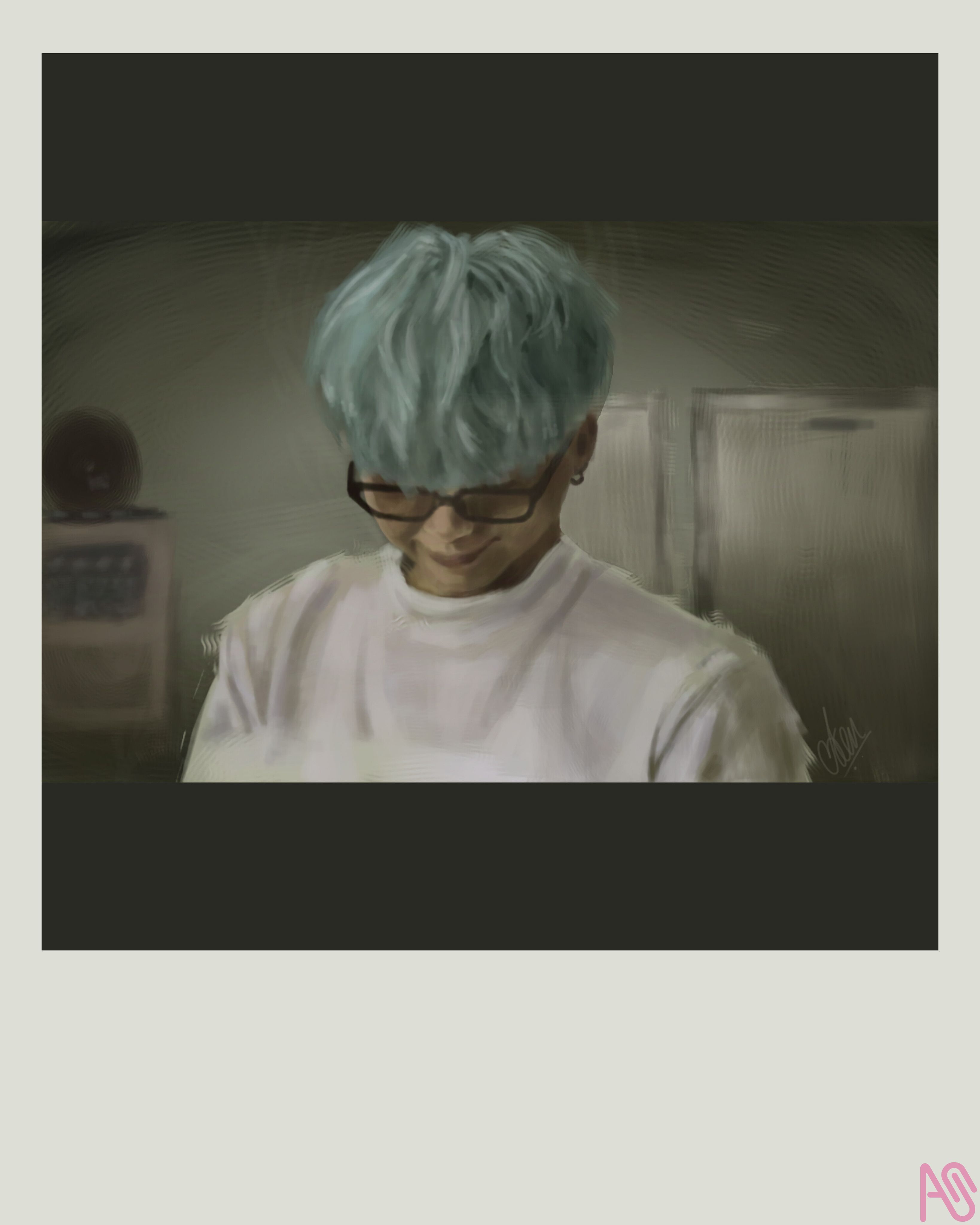 🌿Mint Yoongi🧩🧪 (1/2) Emdeon - Illustrations ART street