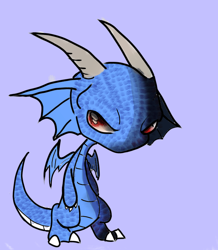 Traced Chibi Dragon faithmiller247 - 插图 ART street
