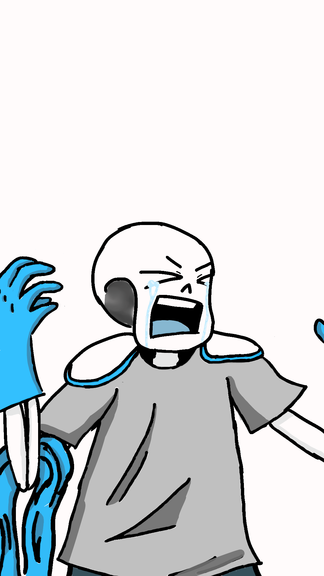 yelling/crying blueberry