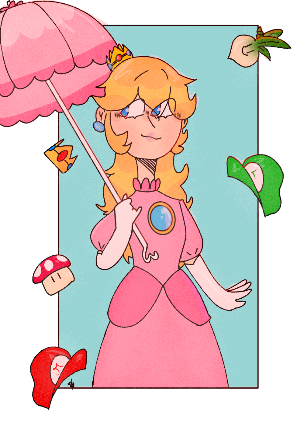 Princess Peach uwu Cuy - Illustrations ART street