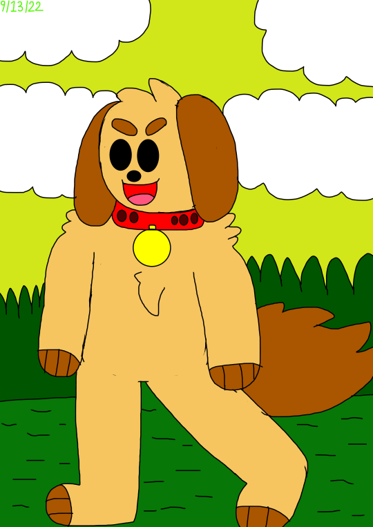 A Fanart of Buster The Dog｜NaimahTaylor的个人话题｜ART street