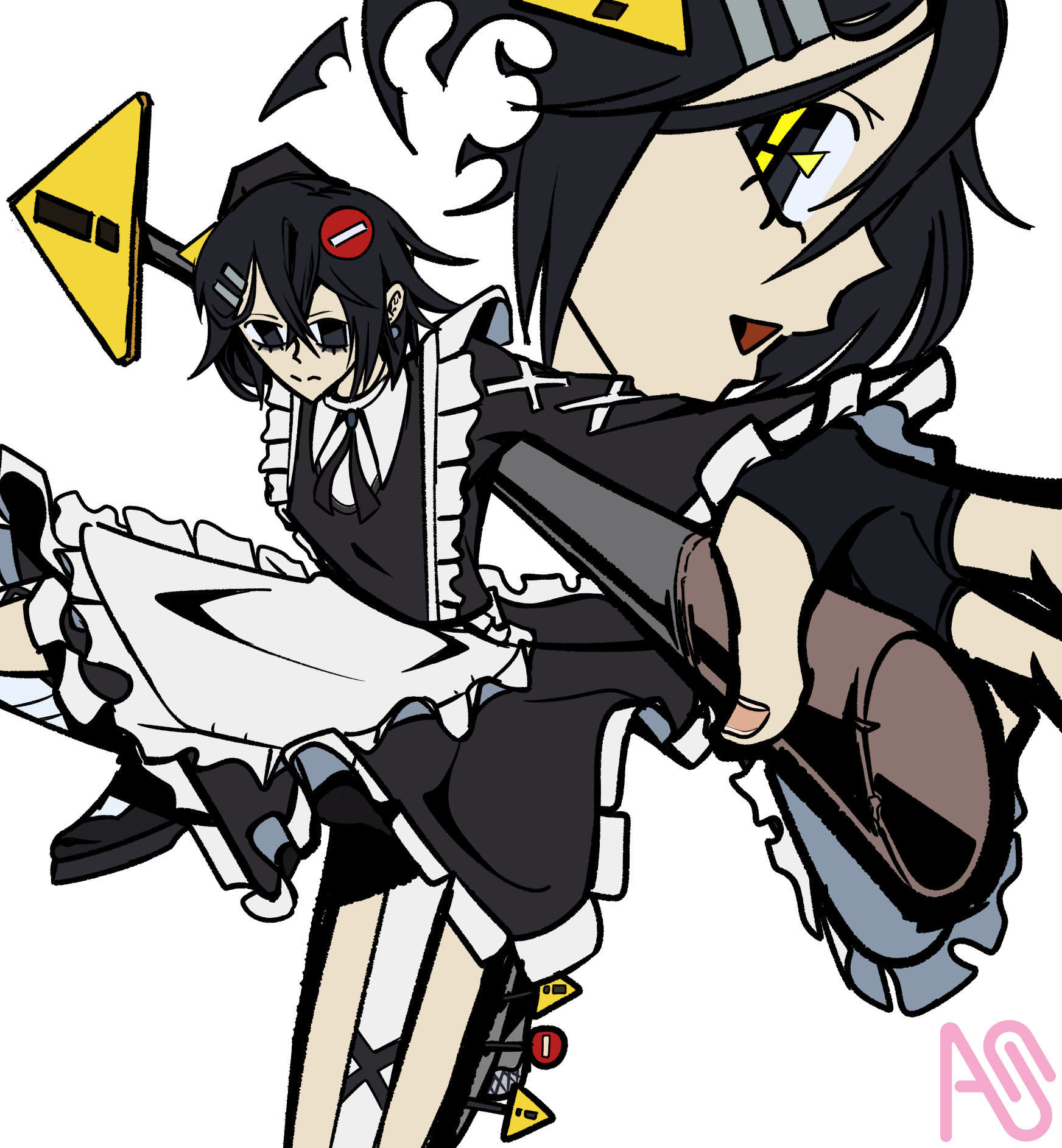 Znak the Maid Squiggle Liggle - 插图 ART street