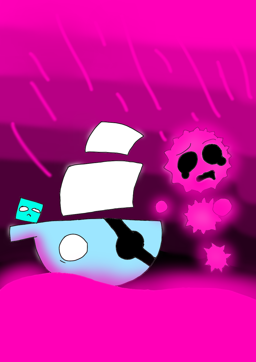 JSAB Pirate Boat shandyykh - Illustrations ART street