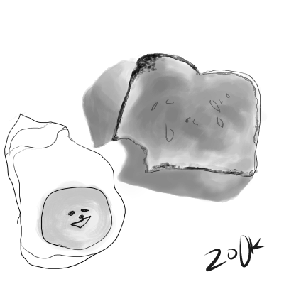 #INKTOBER2020 BLUFFS (BREAKFAST) zo0k - Illustrations ART street