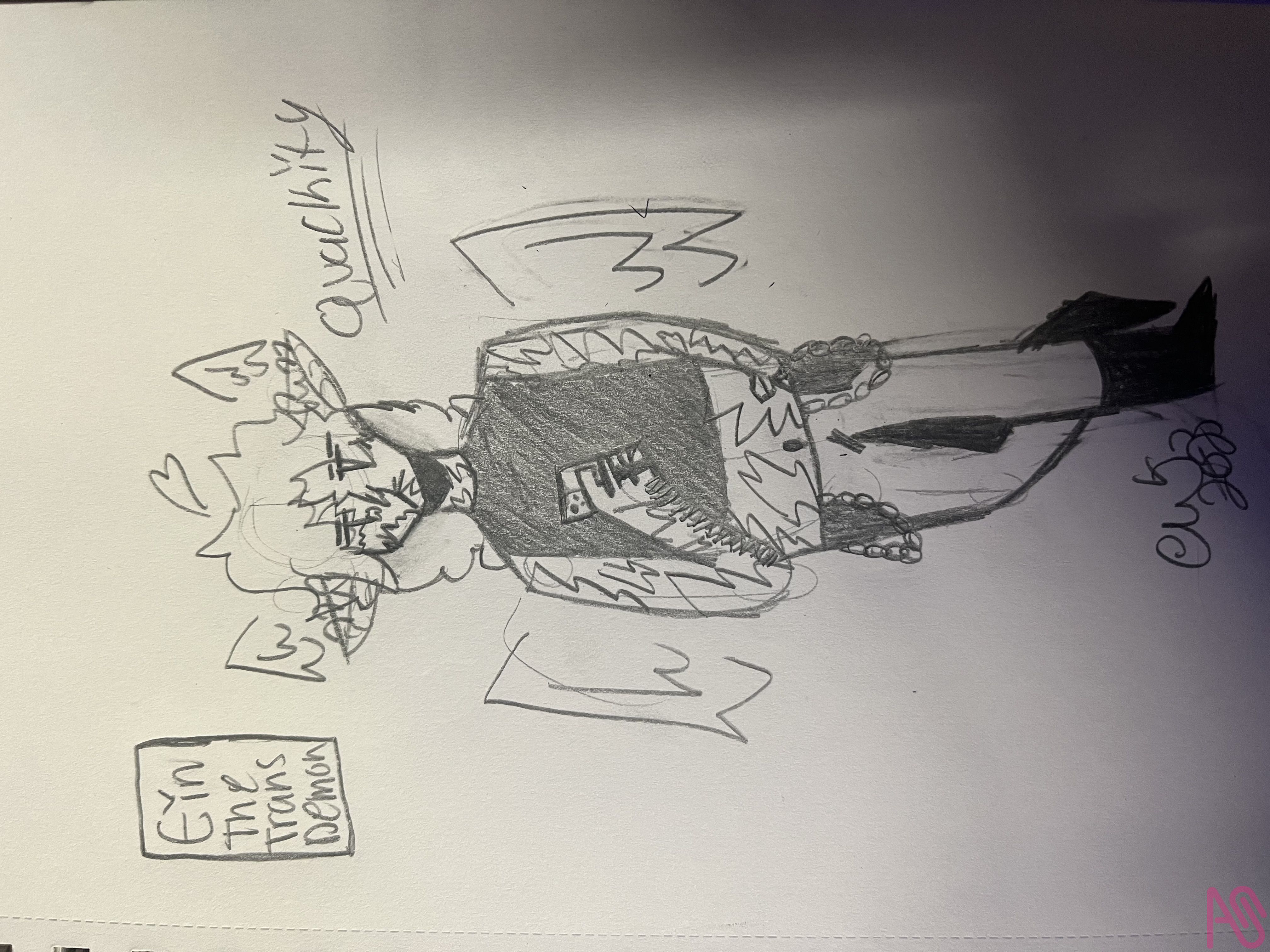 Second Period Quackity Drawing EinTheTransDemon - Illustrations ART street
